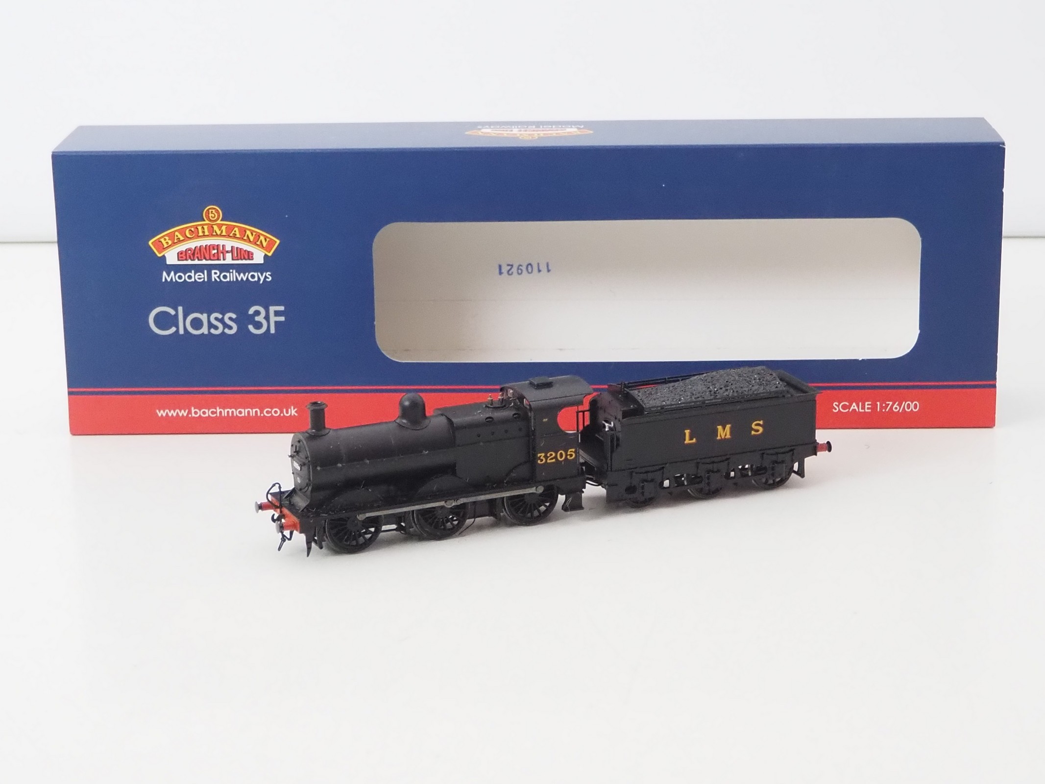 Lot 372 - A BACHMANN OO gauge 31-627 Class 3F steam