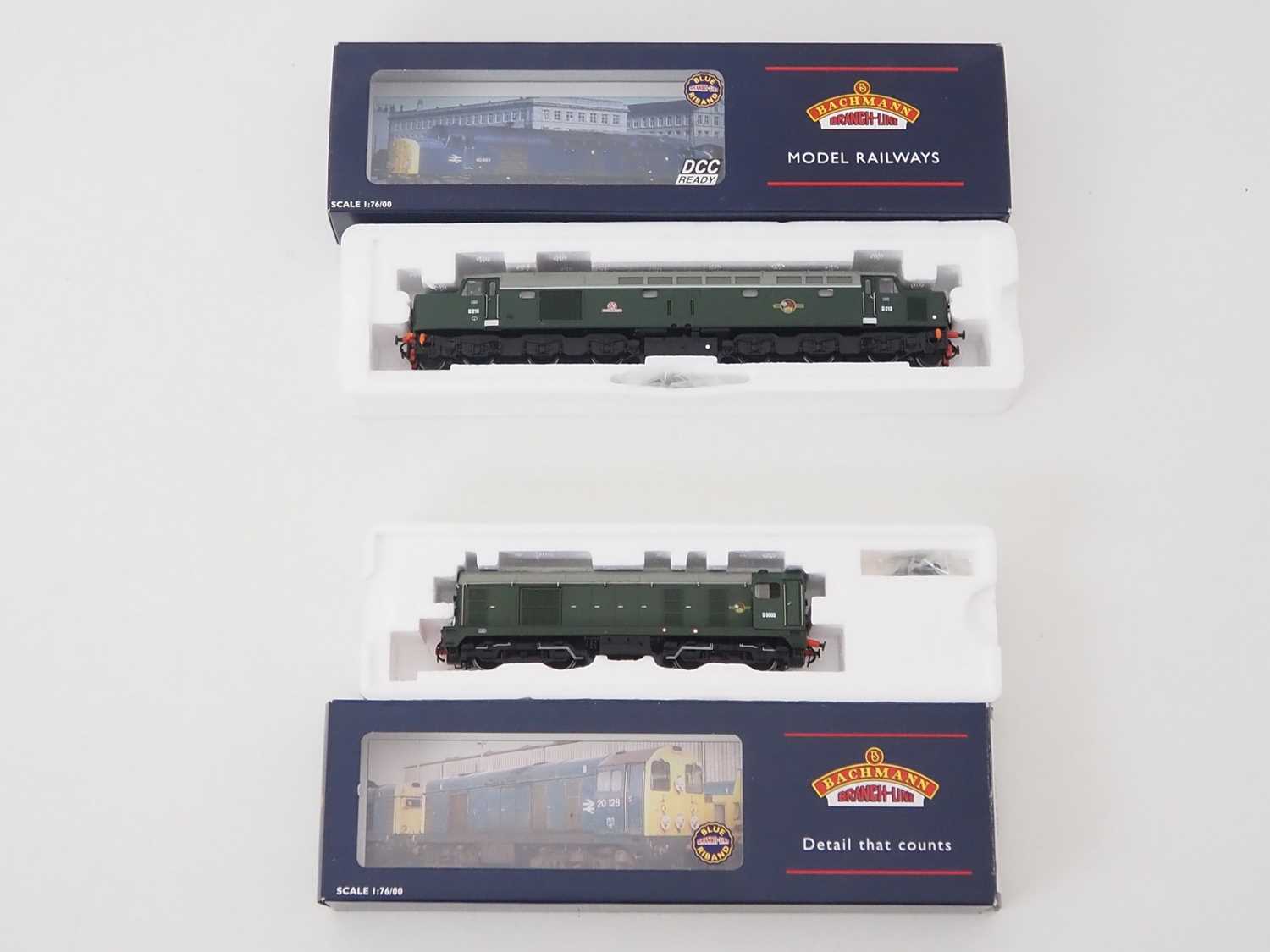 Lot 377 - A pair of BACHMANN diesel locomotives,
