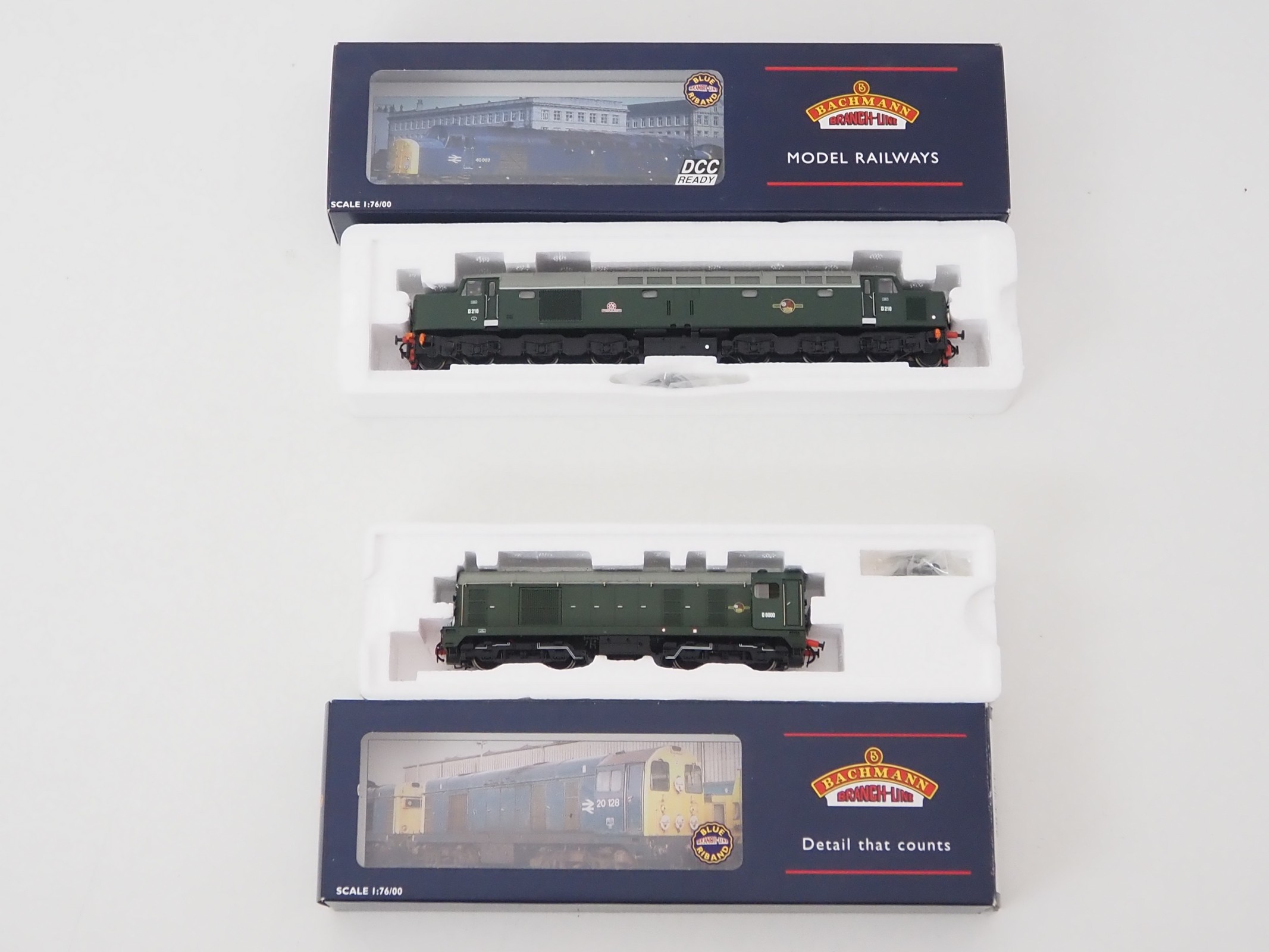 Lot 377 - A pair of BACHMANN diesel locomotives,