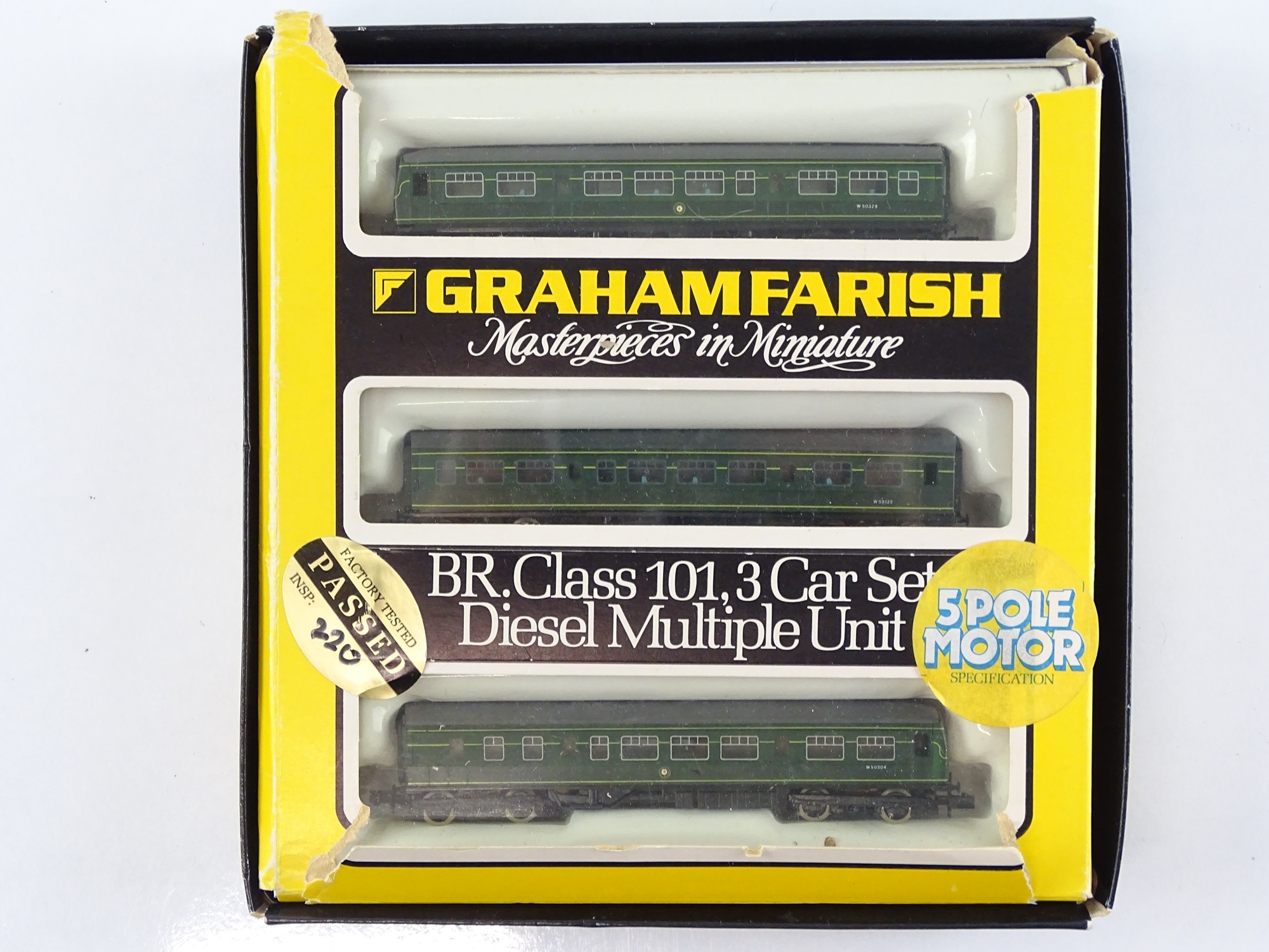Lot 1 - A GRAHAM FARISH N Gauge 8143 3-Car Class 101