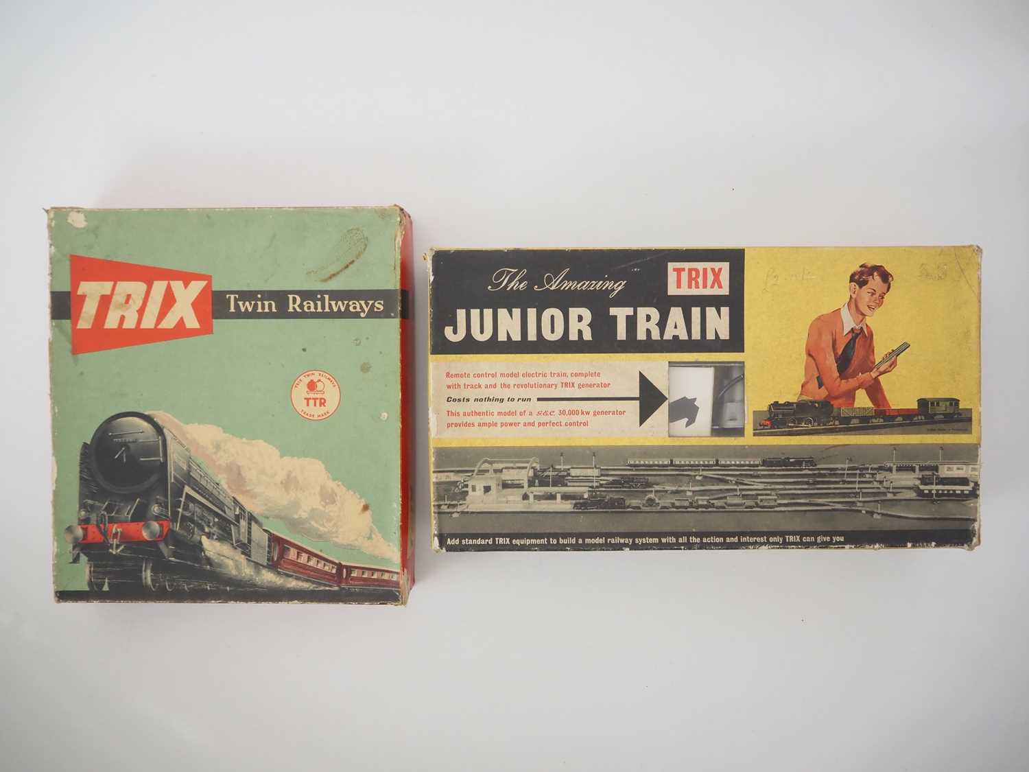 Lot 426 - A pair of TRIX TWIN HO/OO gauge train sets