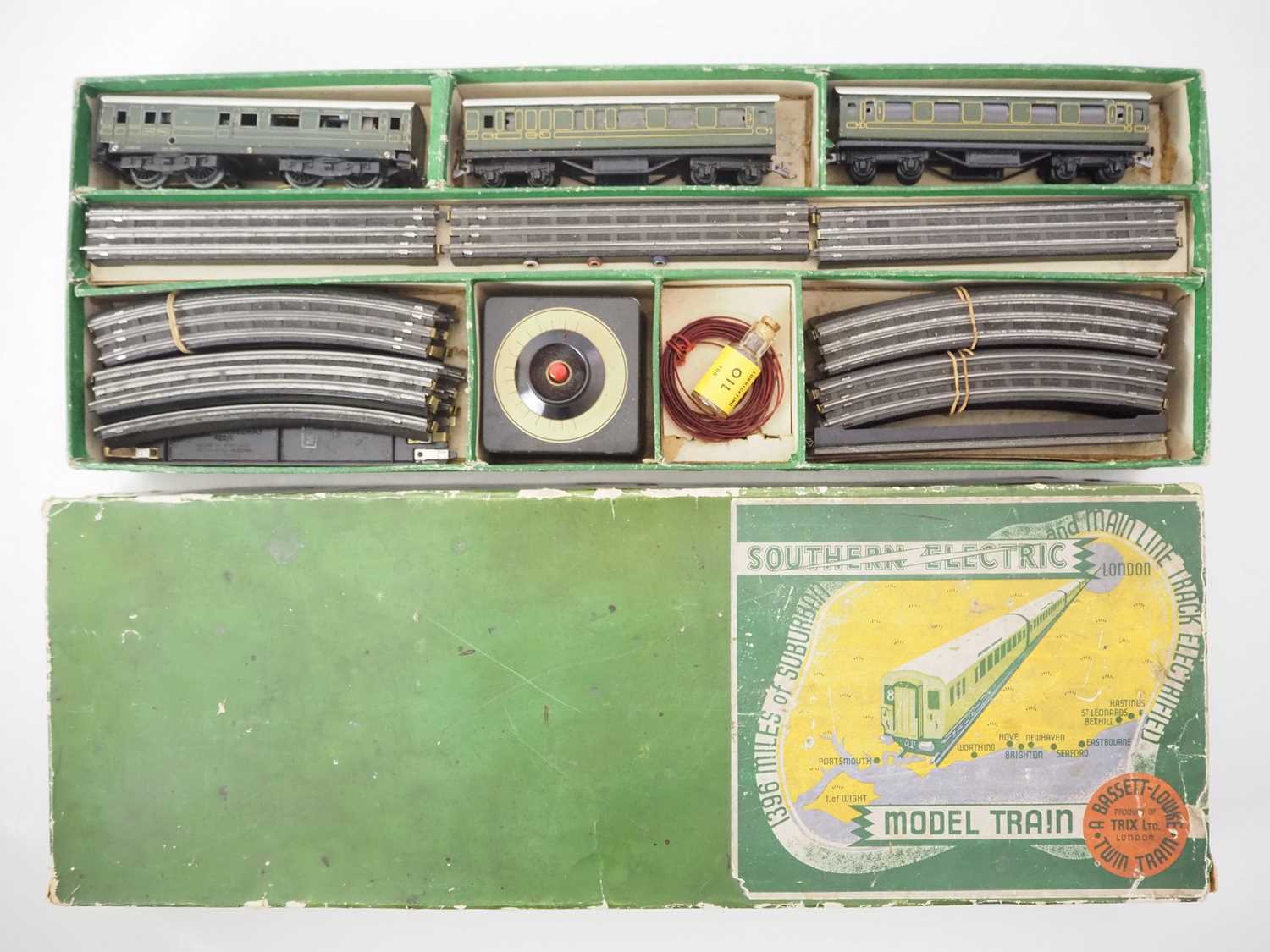 Lot 428 - A rare BASSETT LOWKE / TRIX TWIN 5/375 HO/OO