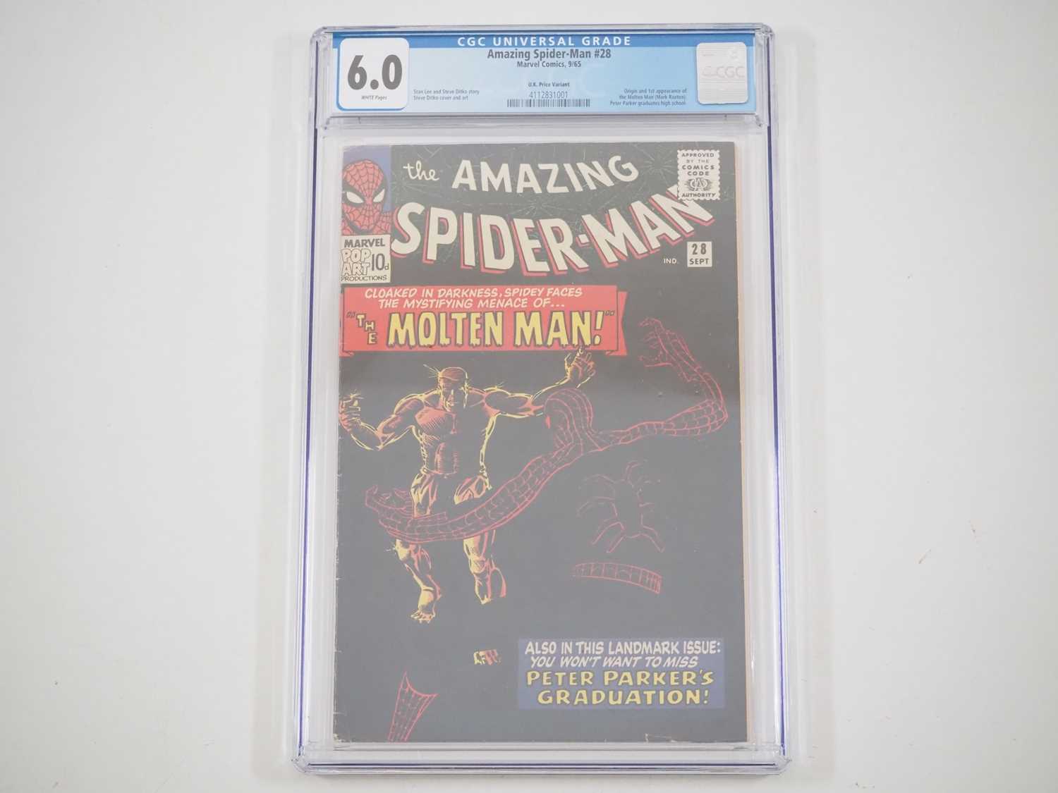 Lot 341 - AMAZING SPIDER-MAN #28 (1965 - MARVEL - UK