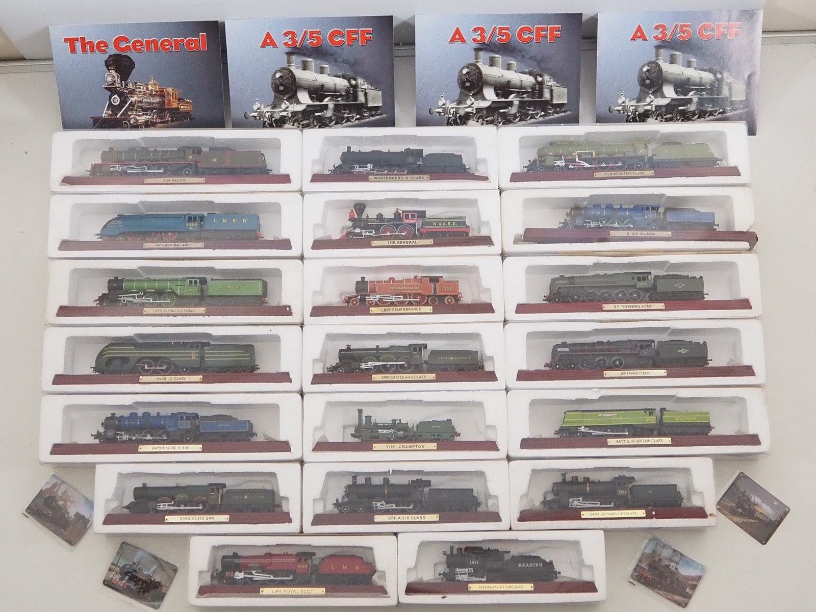 Lot 52 - A group of ATLAS EDITIONS 'Locomotive Legends'