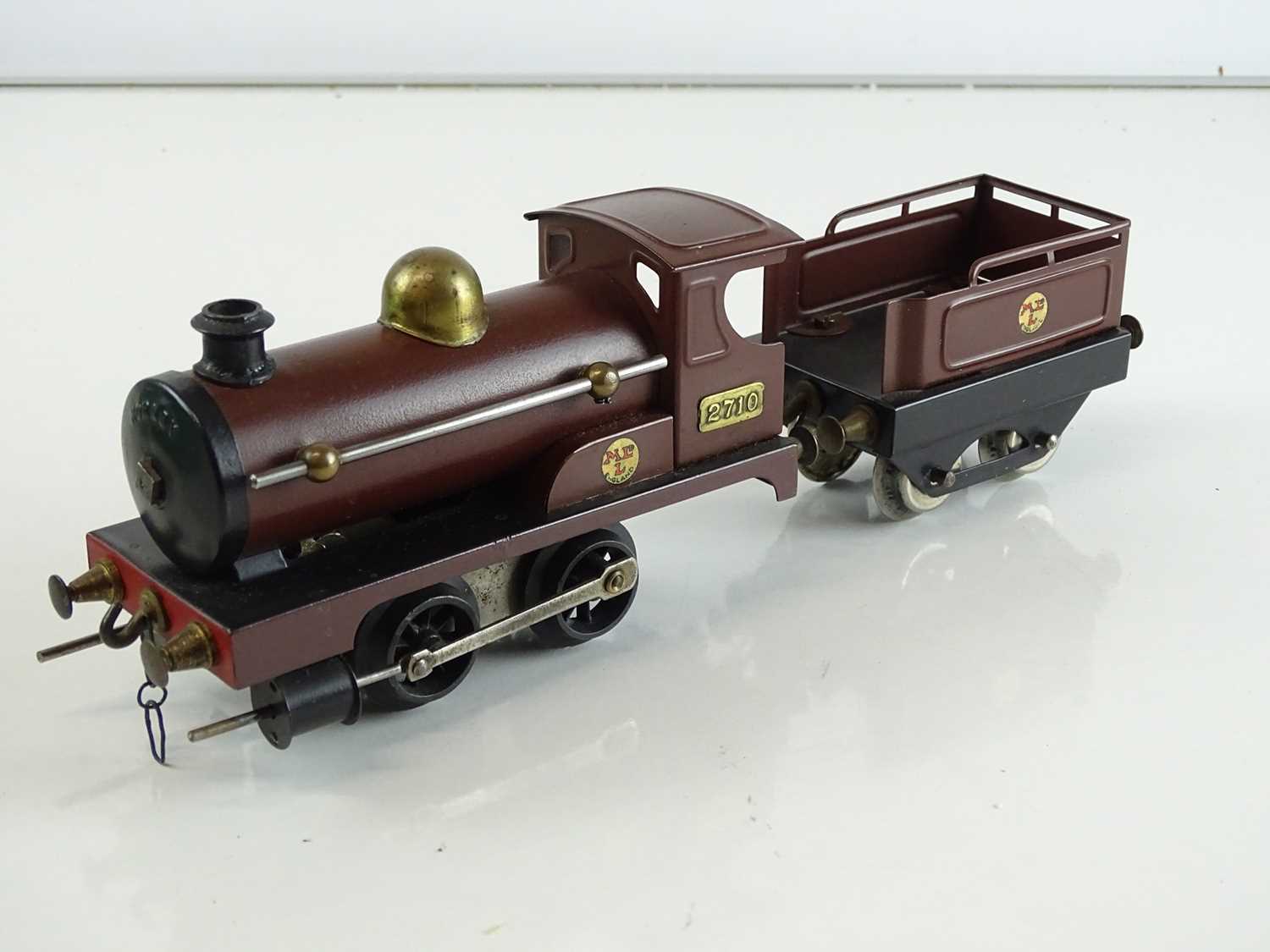 Lot 114 - A HORNBY SERIES O gauge clockwork No.1 0-4-0
