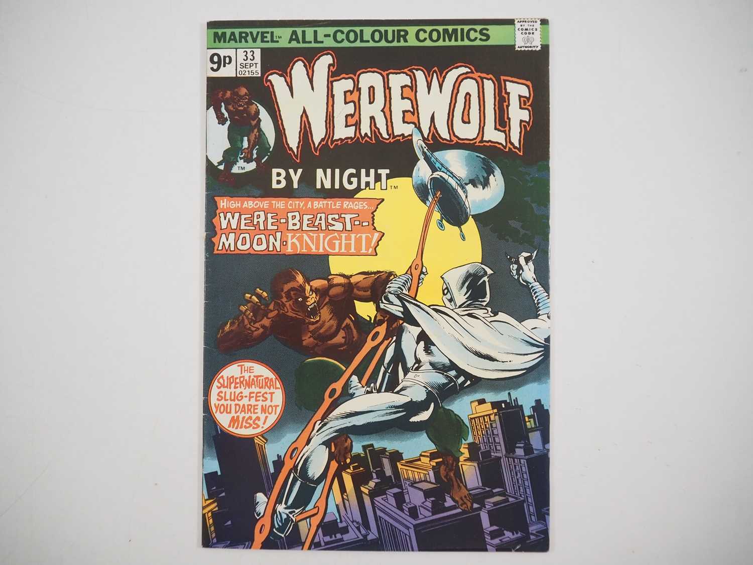 Lot 99 - WEREWOLF BY NIGHT #33 - (1976 - MARVEL - UK