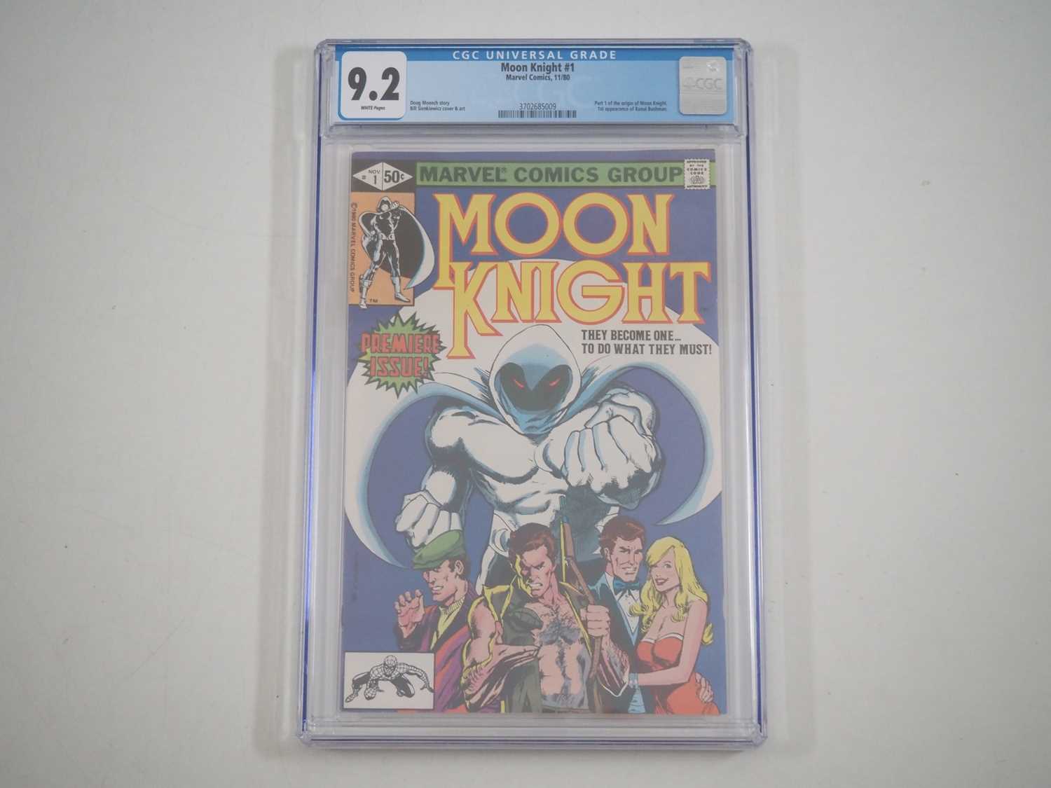 Lot 101 - MOON KNIGHT #1 (1980 - MARVEL) - GRADED 9.2