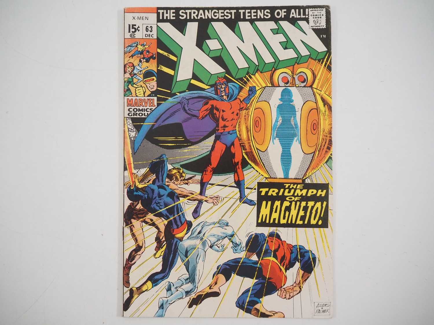 Lot 447 - X-MEN #63 - (1969 - MARVEL) - 'The Triumph