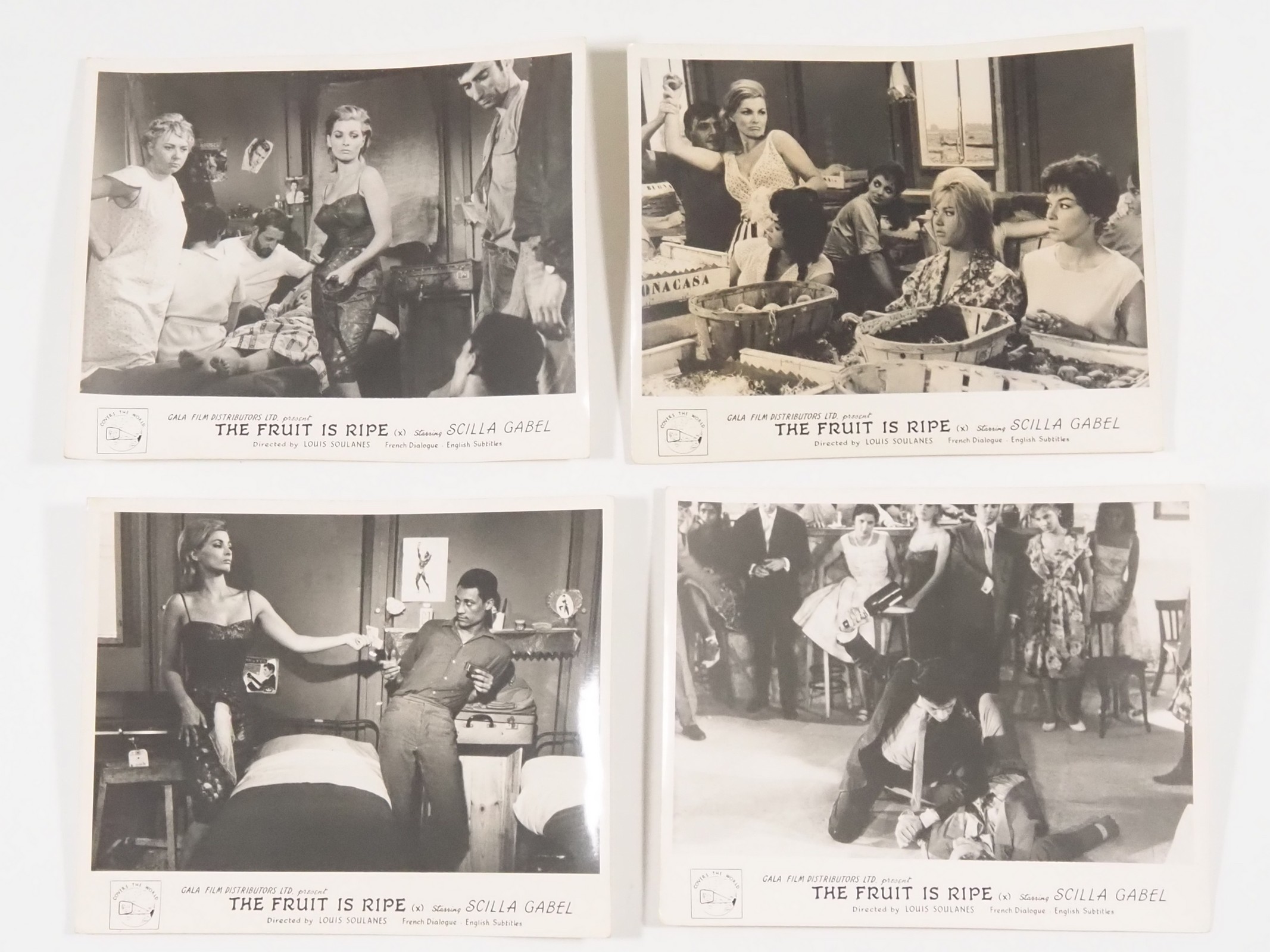 Lot 108 - THE FRUIT IS RIPE (1960) - UK Quad film