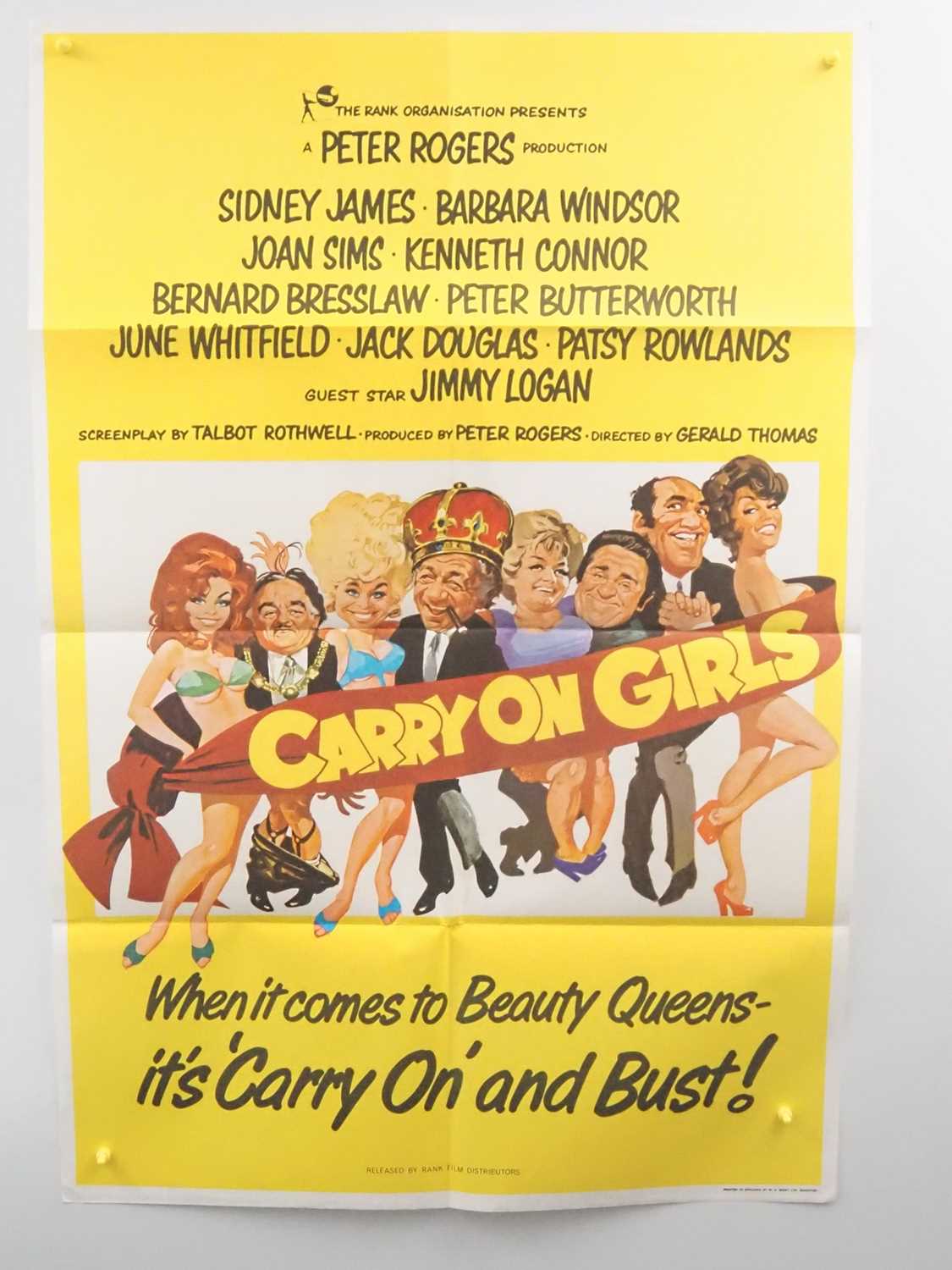 Lot 141 - CARRY ON GIRLS (1973) - UK/International One