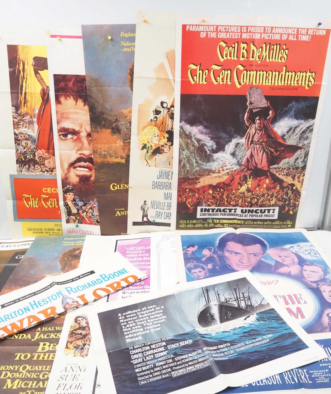 Lot 237 - A large group of US one sheet Drama movie