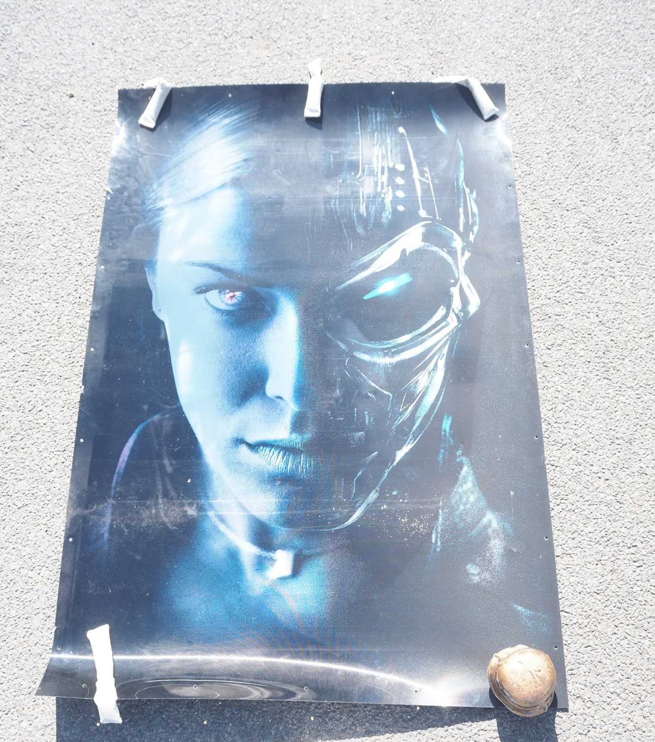Lot 316 - TERMINATOR 3D cinema banner - rolled in