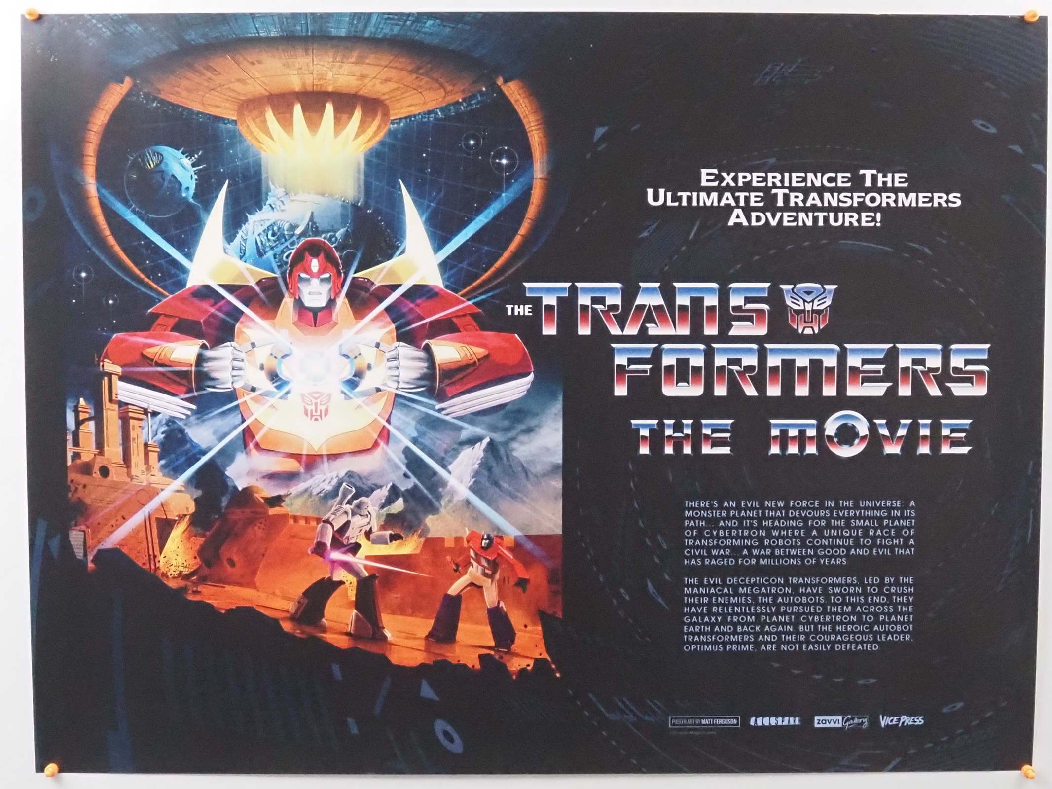 Lot 322 - TRANSFORMERS (2021) - Matt Ferguson - Vice