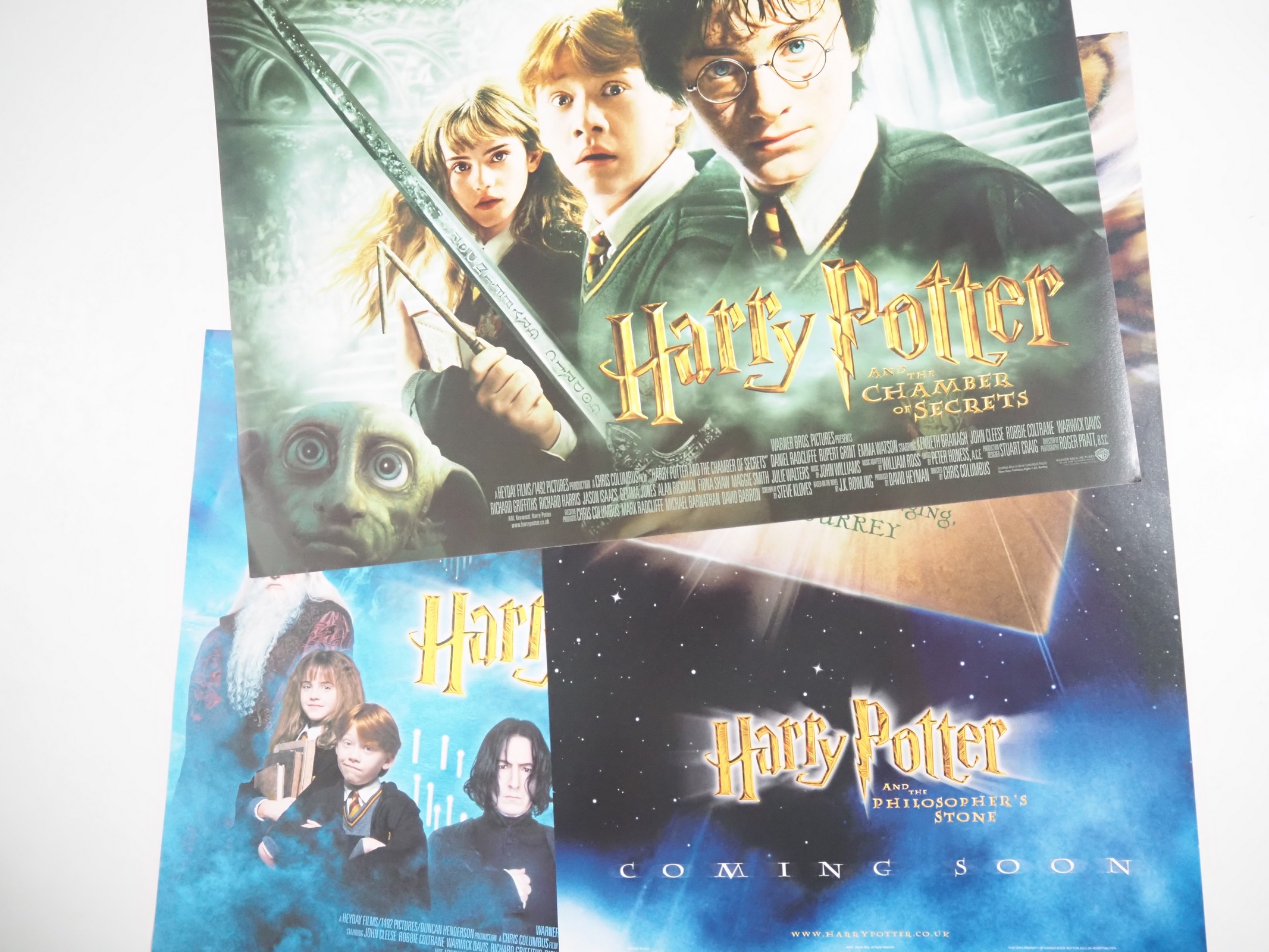 Lot 360 - A selection of HARRY POTTER film memorabilia
