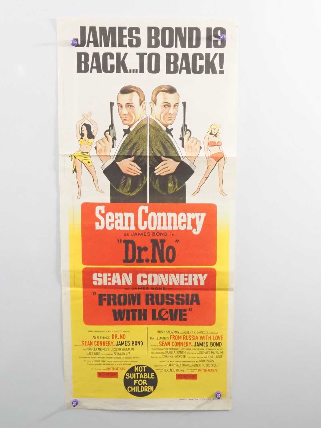 Lot 418 - JAMES BOND: DR. NO AND FROM RUSSIA WITH LOVE