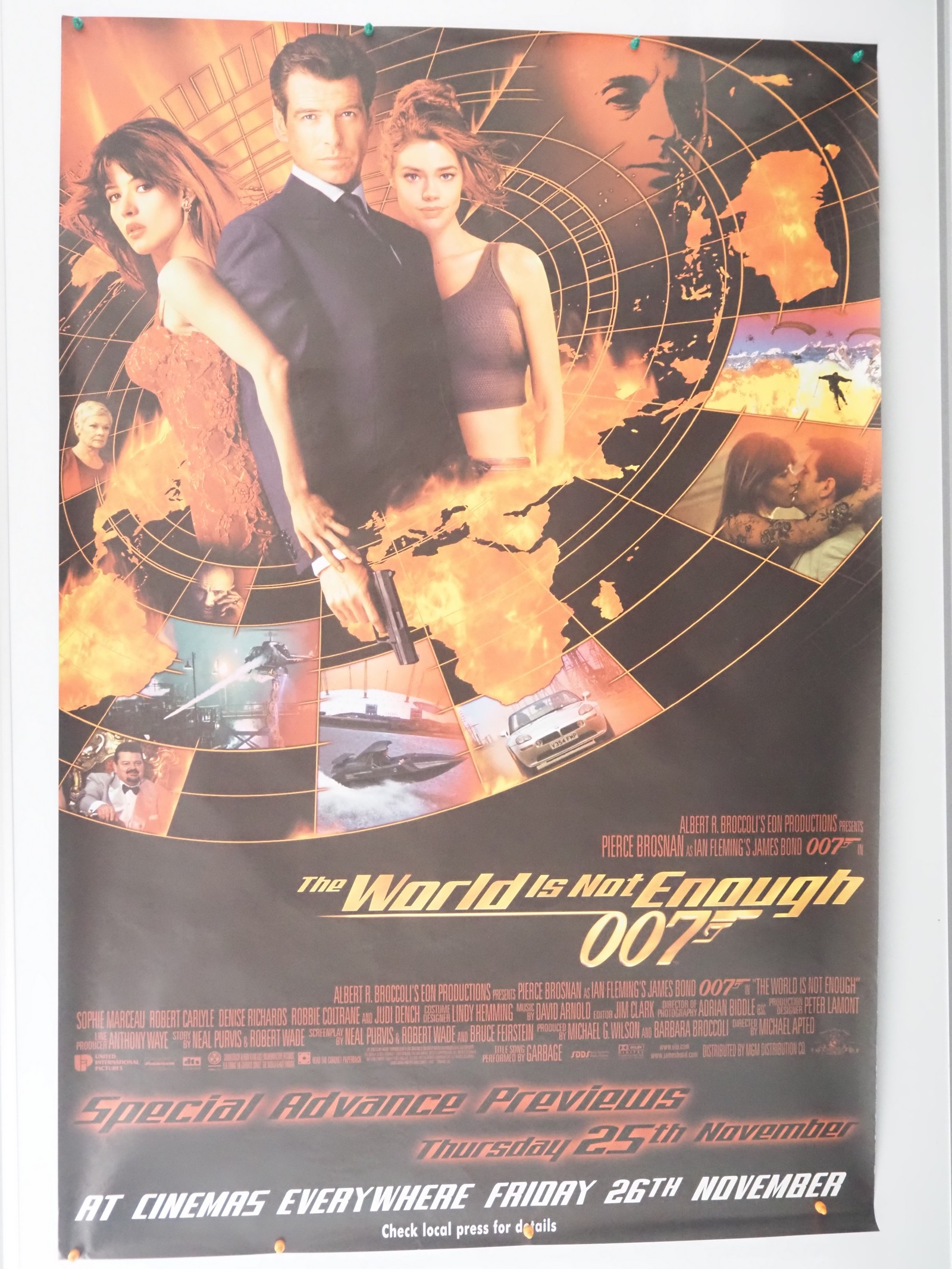 Lot 441 - JAMES BOND: THE WORLD IS NOT ENOUGH (1999)