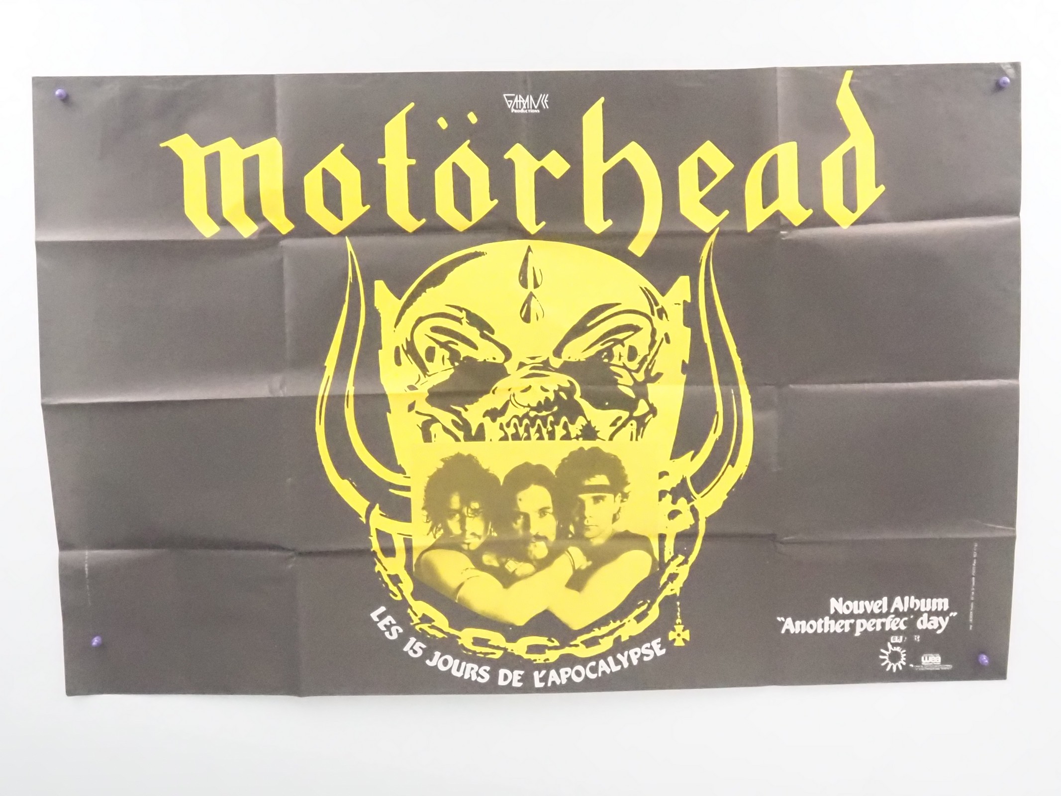 Lot 634 - MOTORHEAD 'Another Perfect Day Tour' (1983)