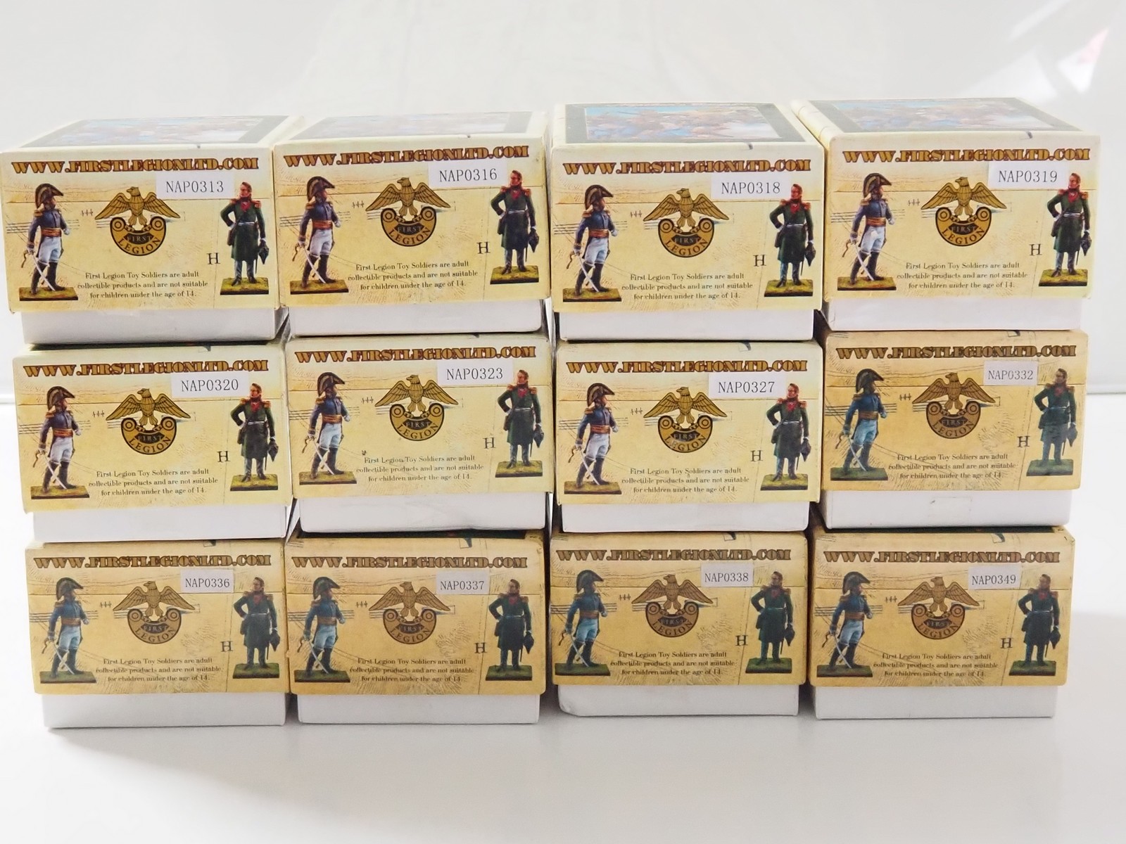 Lot 156 - A group of FIRST LEGION Napoleon's Europe