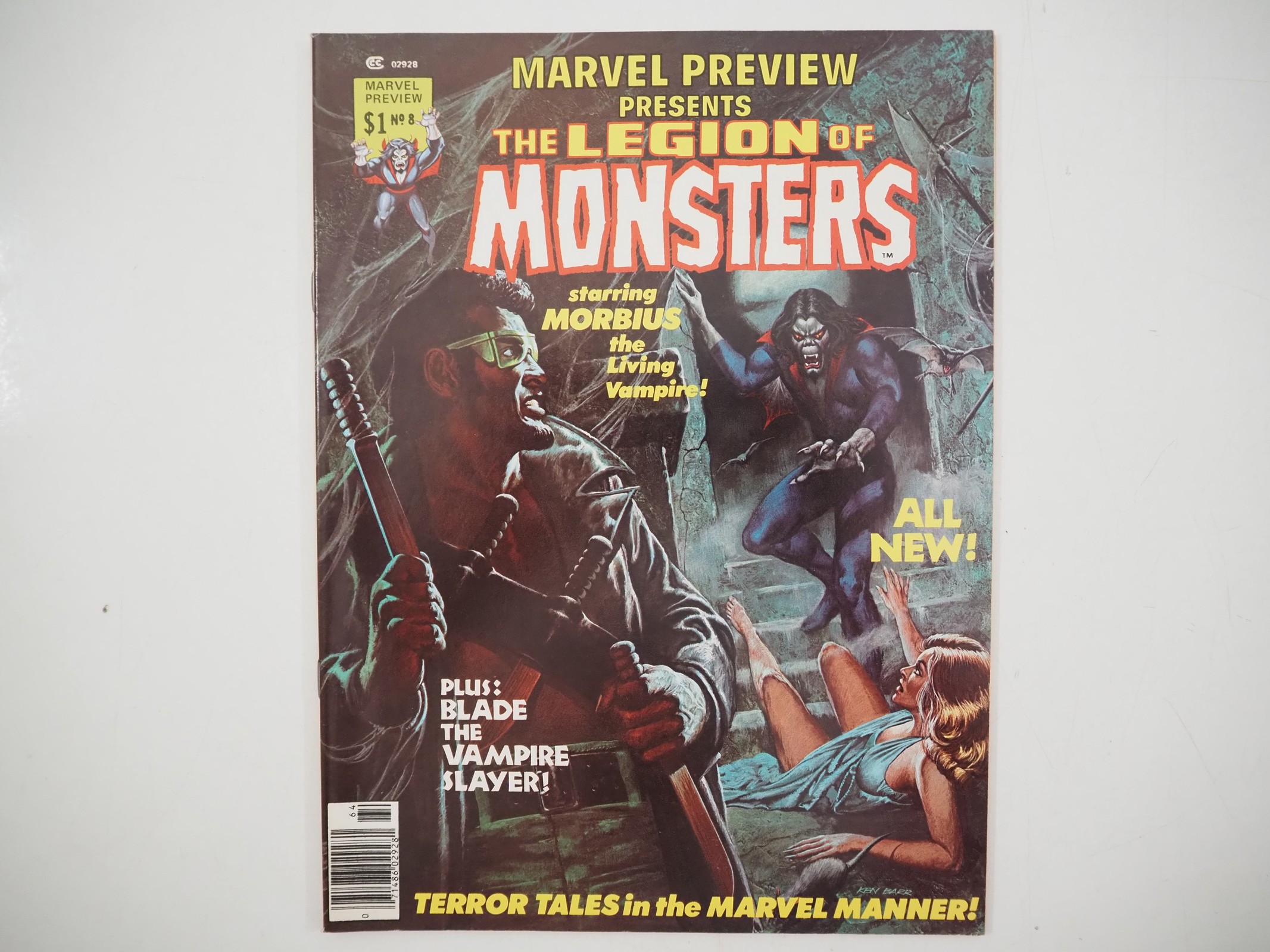 Lot 23 - MARVEL PREVIEW #3 (BLADE), #8 (LEGION OF