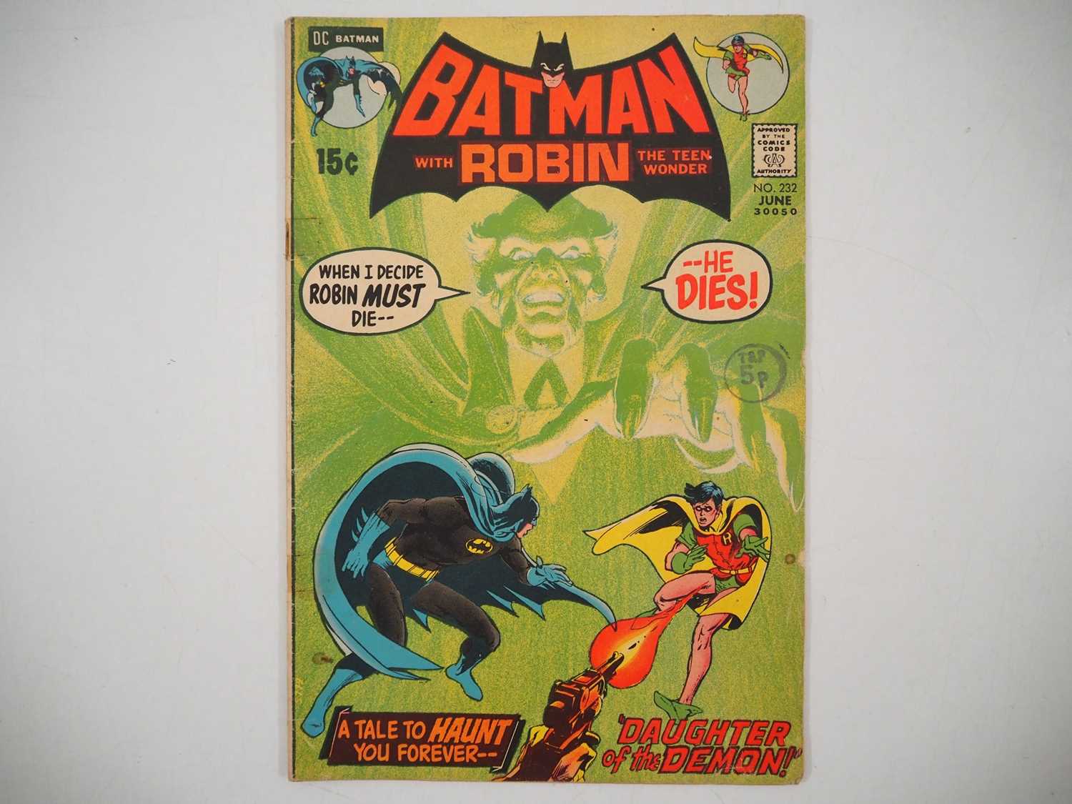 Lot 149 - BATMAN #232 (1971 - DC) - The first