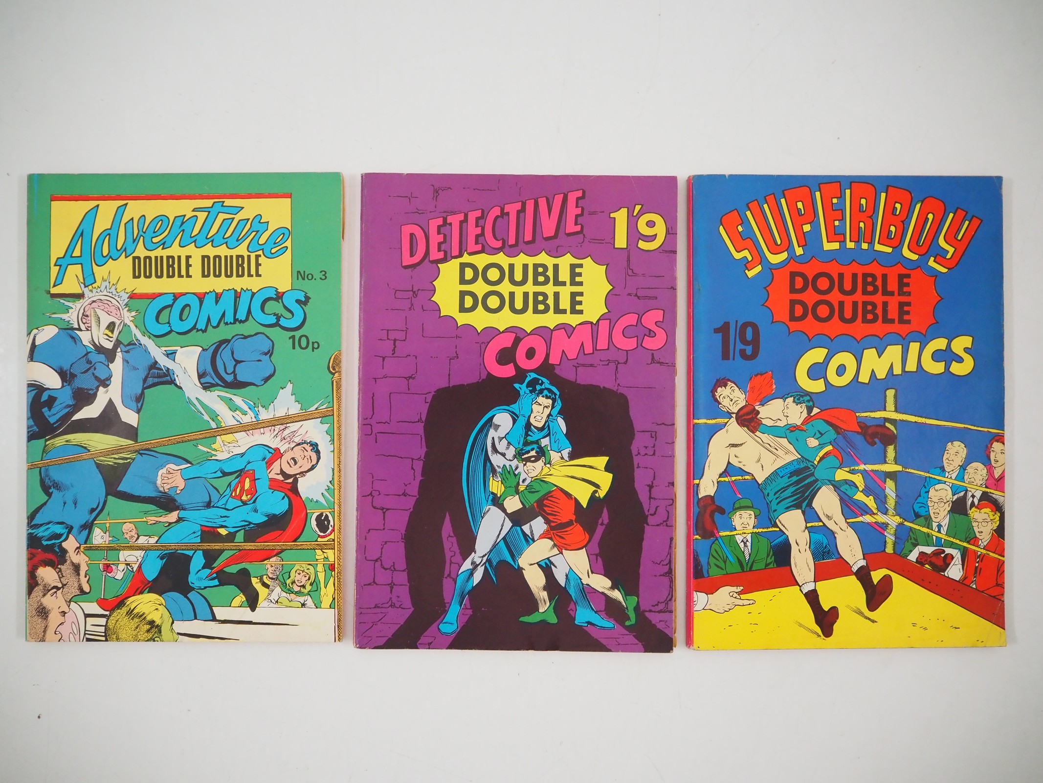 Lot 160 - DOUBLE DOUBLE COMICS (3 in Lot) - (THORPE