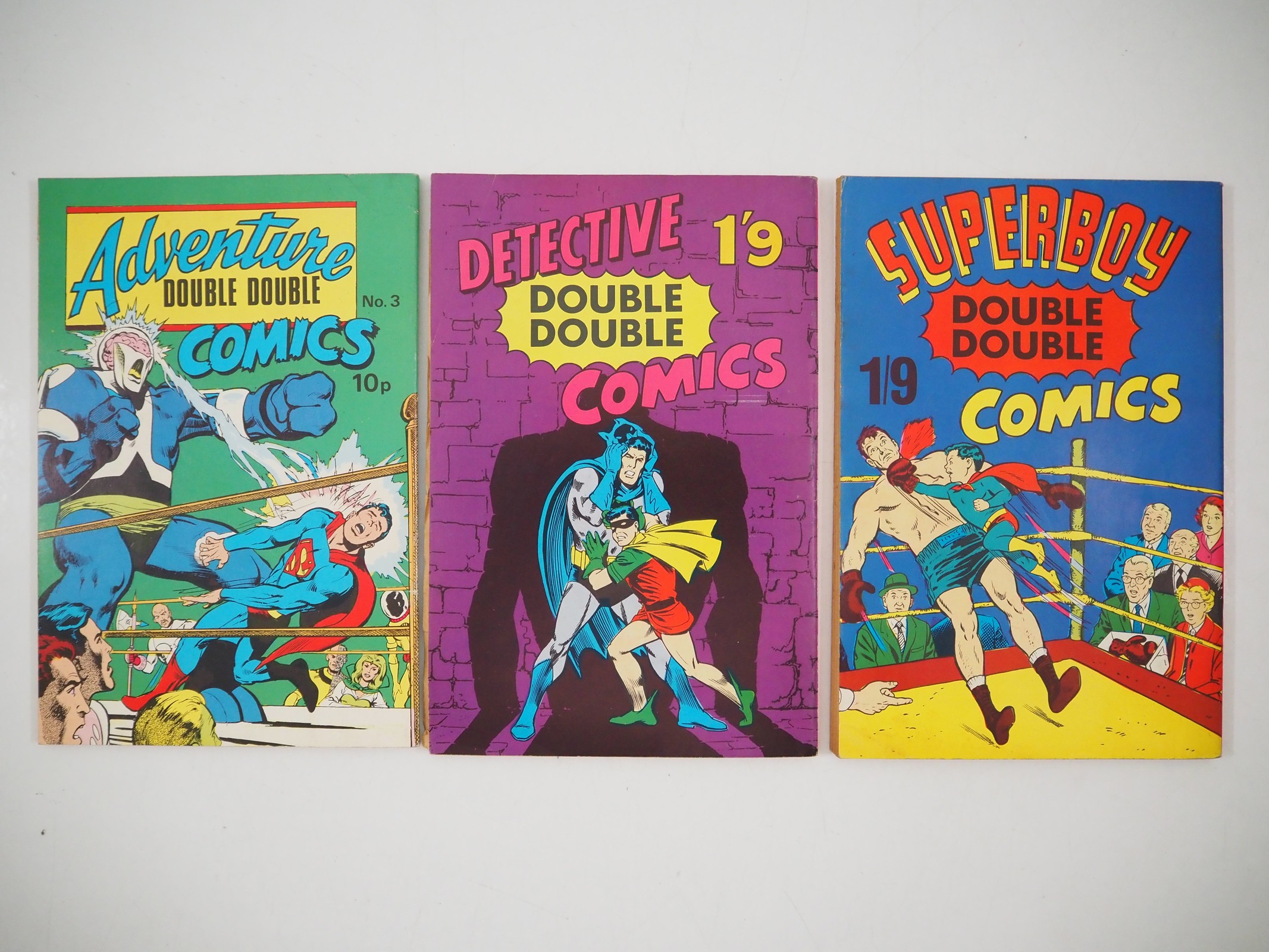Lot 160 - DOUBLE DOUBLE COMICS (3 in Lot) - (THORPE