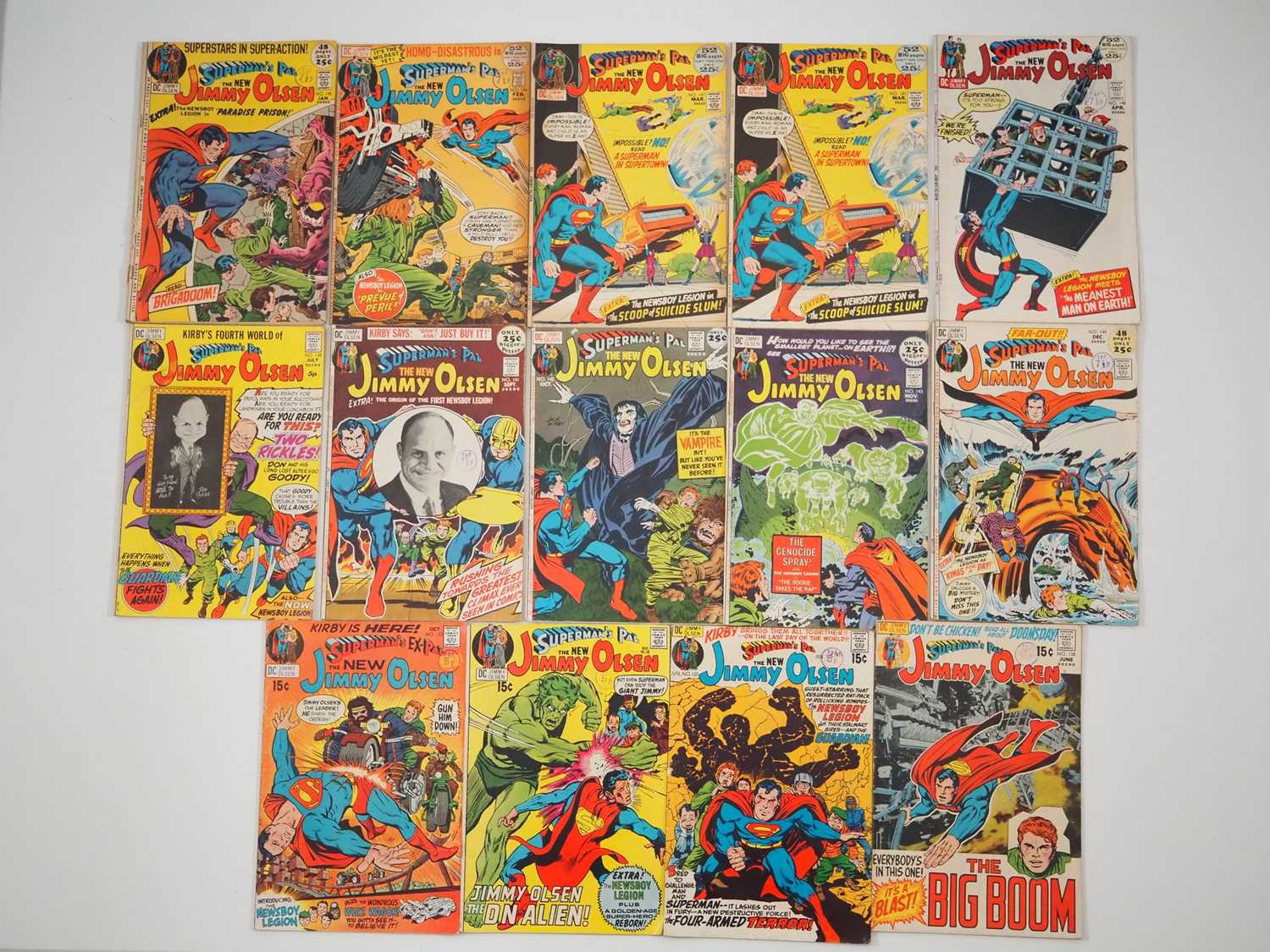 Lot 327 - SUPERMAN'S PAL JIMMY OLSEN #133, 136, 137,