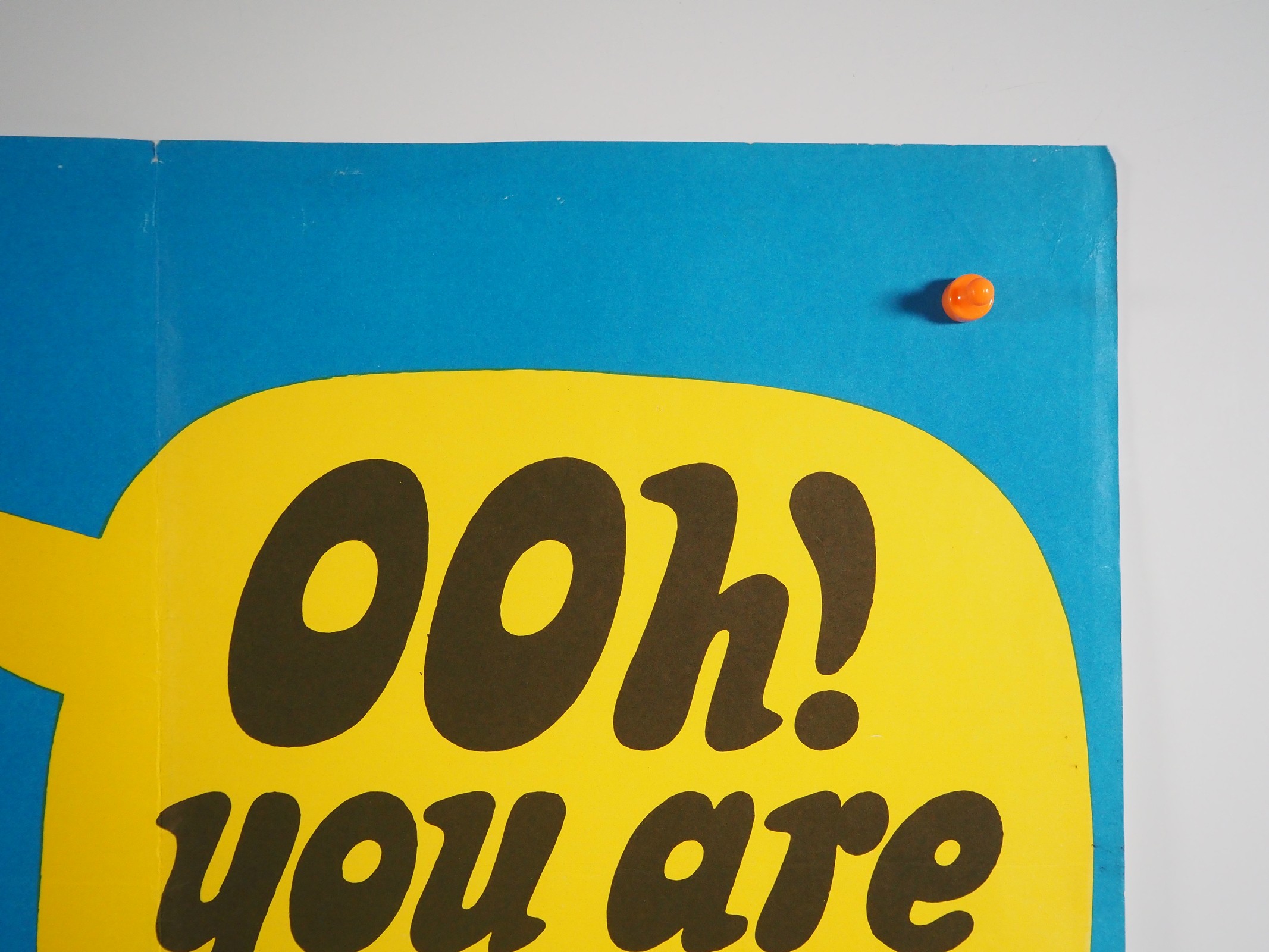 Lot 59 - OOH! YOU ARE AWFUL (1972) A UK Quad film