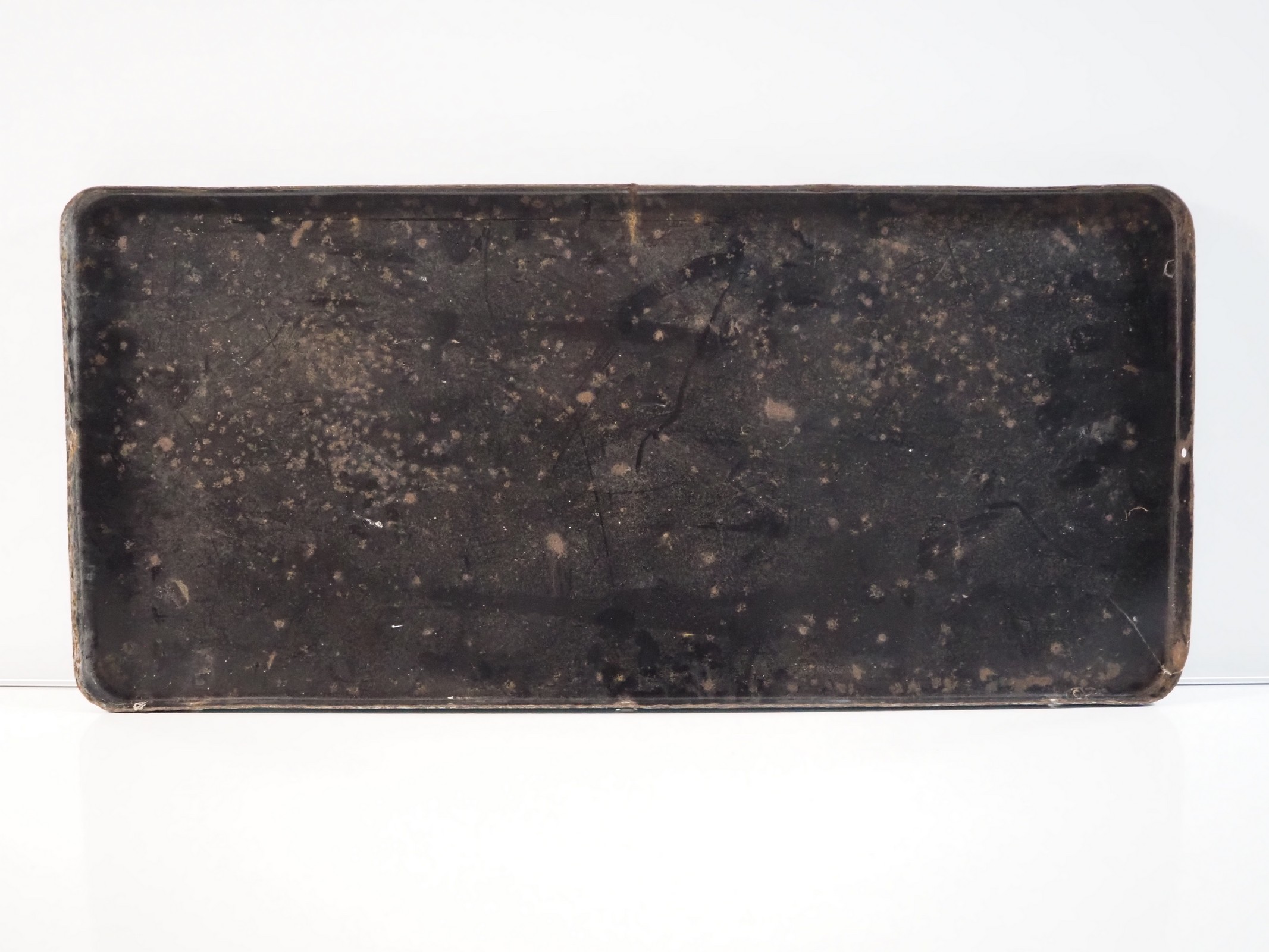 Lot 333 - A BR Scottish region flanged enamel sign