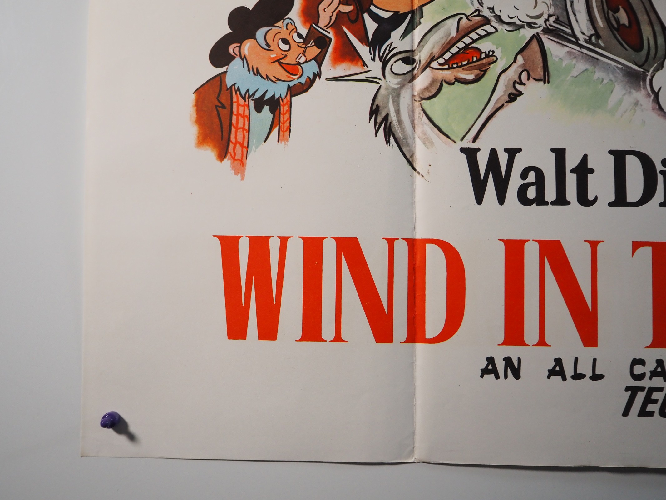 Lot 113 - WALT DISNEY: WIND IN THE WILLOWS (1949)