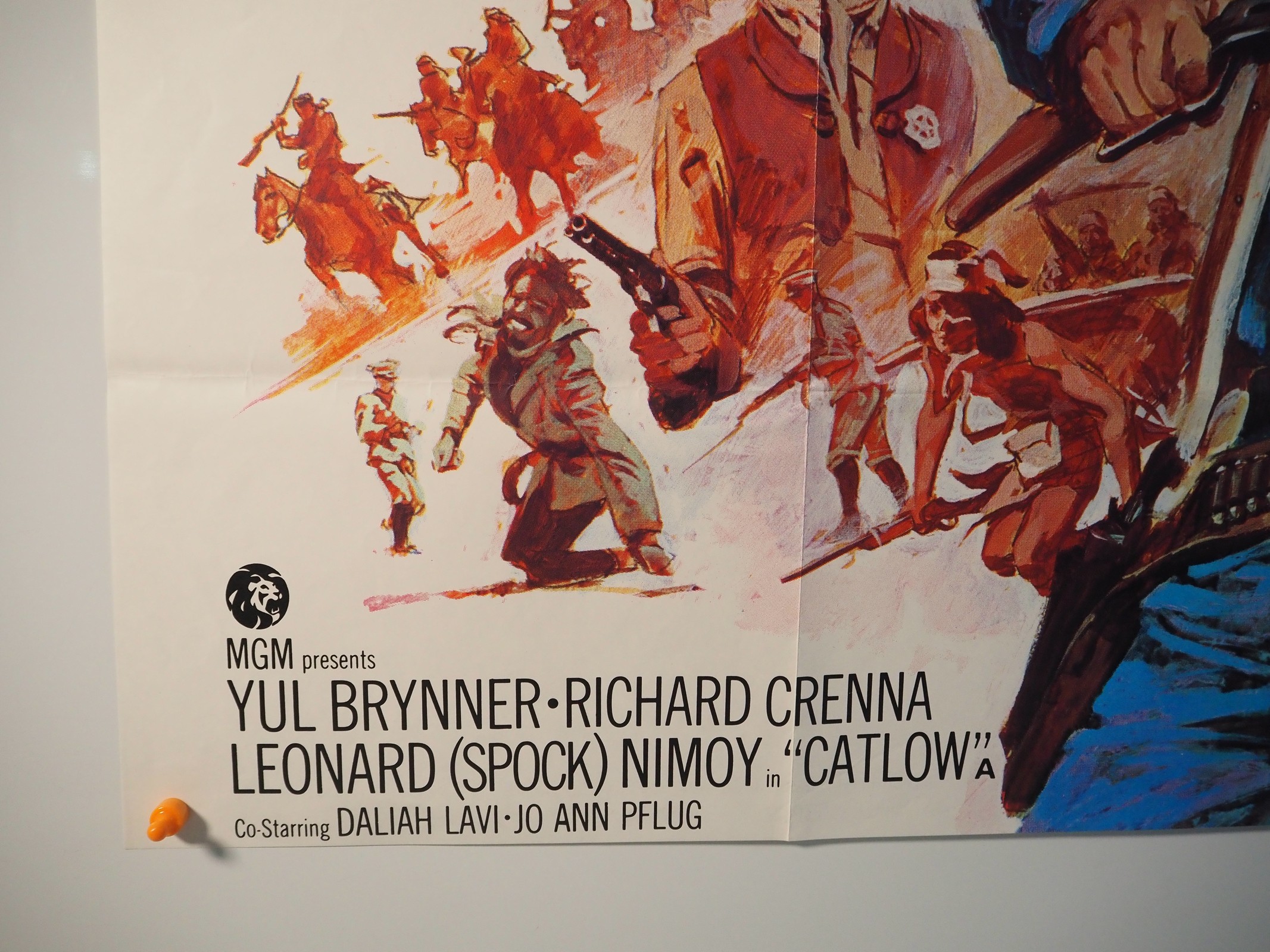 Lot 84 - CATLOW (1971) Putzu Art - UK Quad film poster