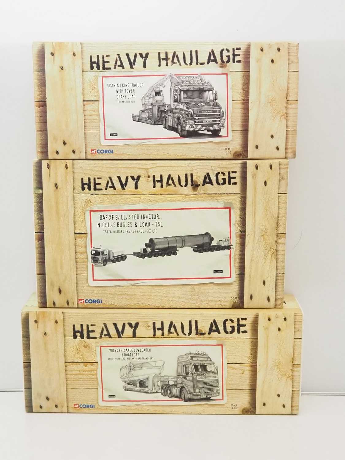 Lot 49 - A group of CORGI 1:50 scale diecast 'Heavy