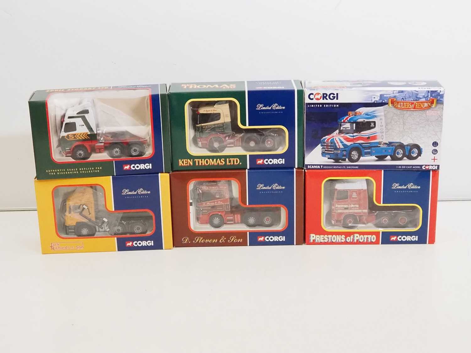 Lot 76 - A group of CORGI 1:50 scale diecast lorry