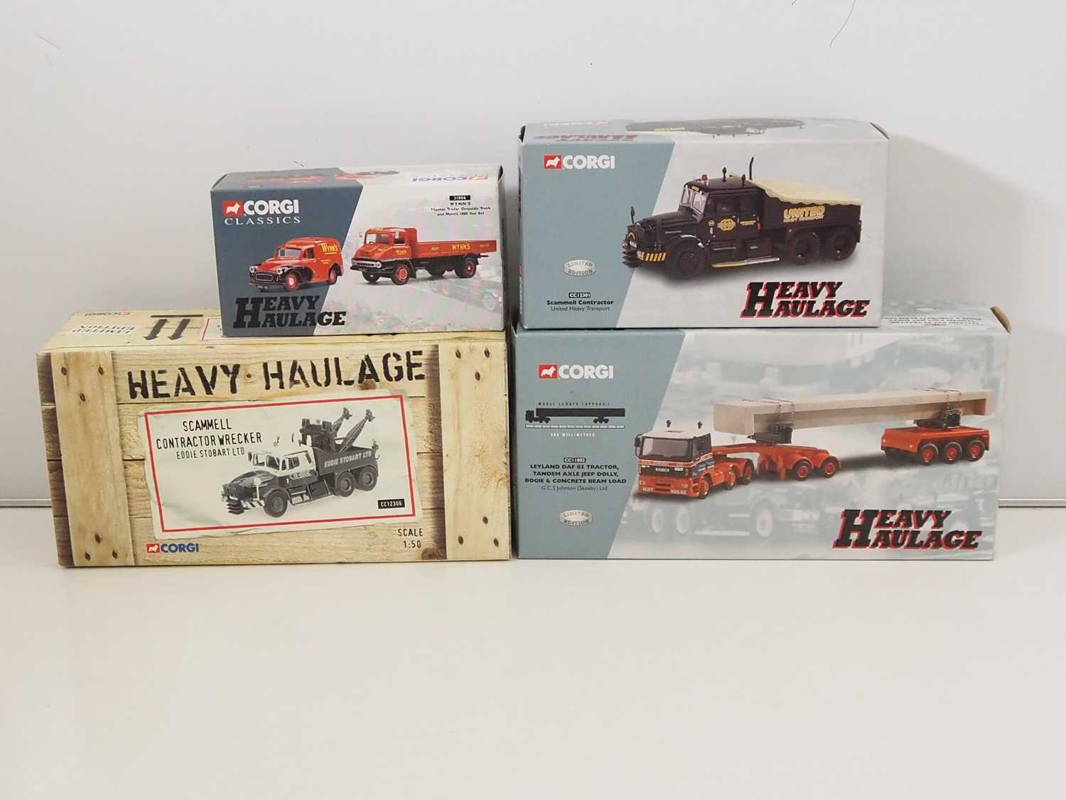 Lot 108 - A group of CORGI 1:50 scale diecast 'Heavy