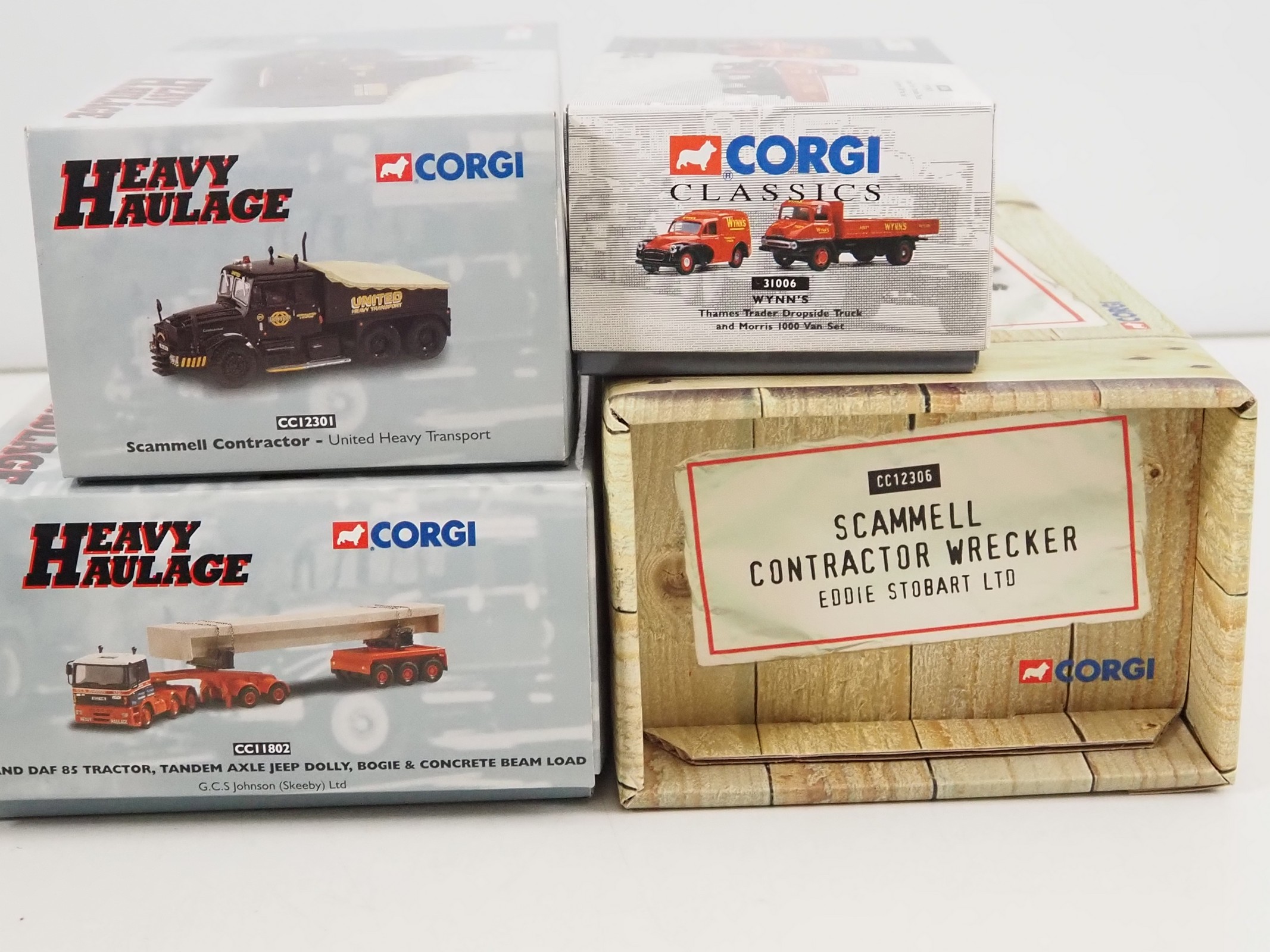 Lot 108 - A group of CORGI 1:50 scale diecast 'Heavy