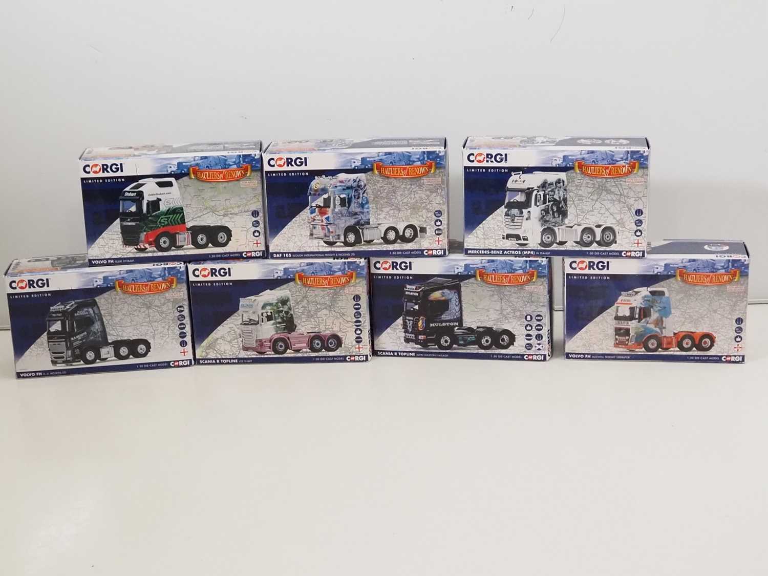 Lot 119 - A group of CORGI 1:50 scale diecast lorry