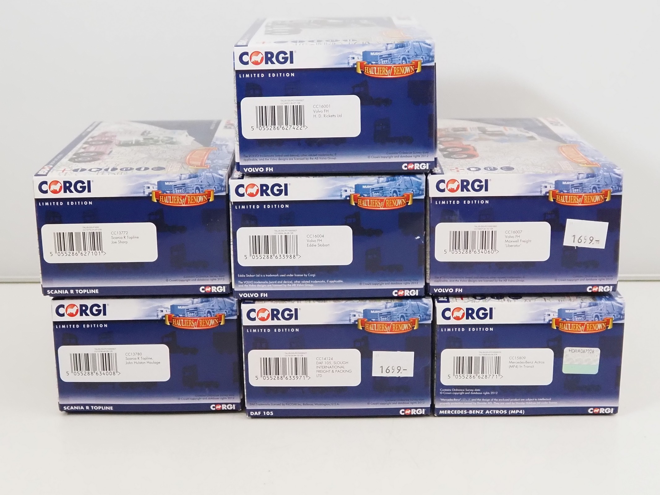 Lot 119 - A group of CORGI 1:50 scale diecast lorry