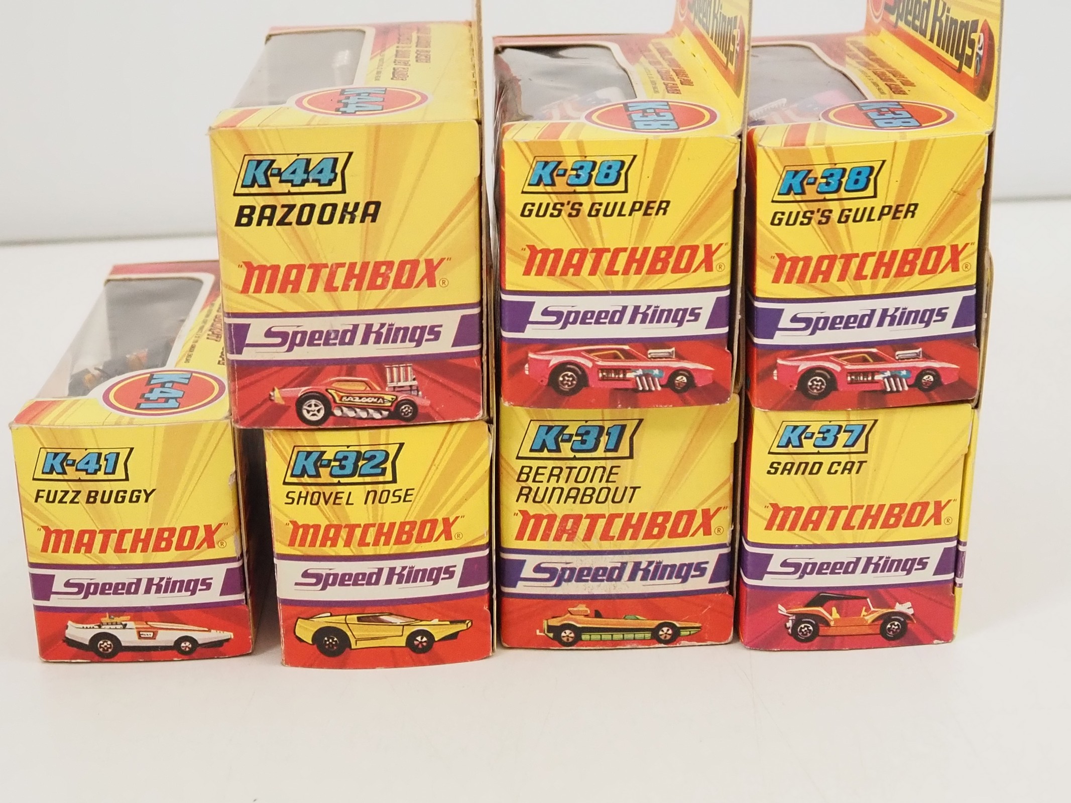 Lot 123 - A group of vintage diecast MATCHBOX Speed
