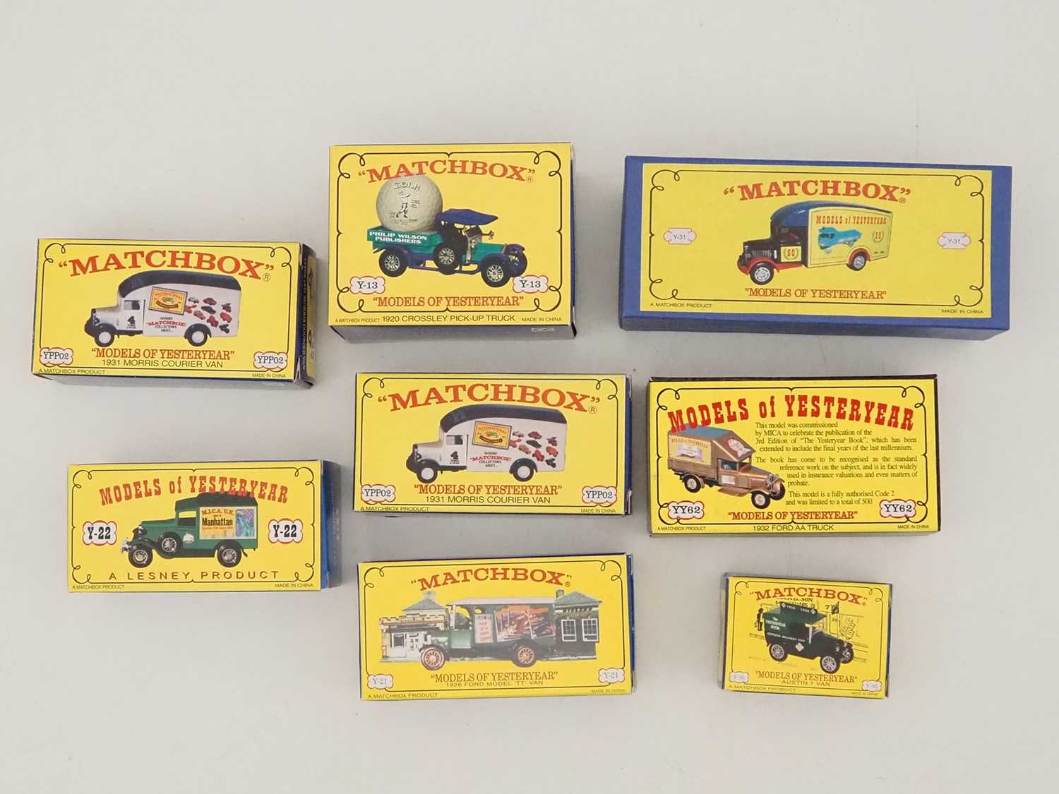 Lot 152 - A group of MATCHBOX MODELS OF YESTERYEAR