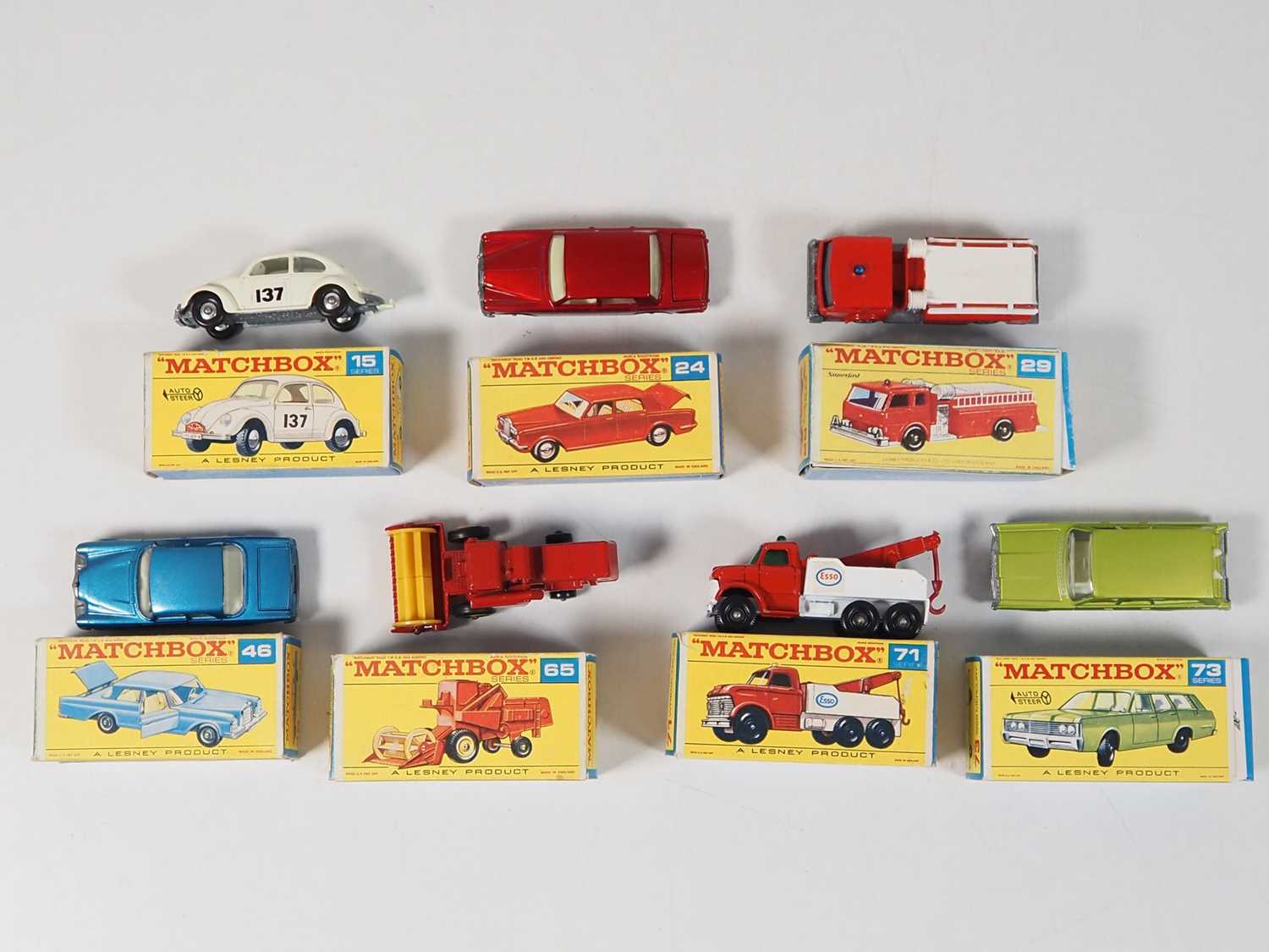 Lot 169 - A group of MATCHBOX Regular Wheels and
