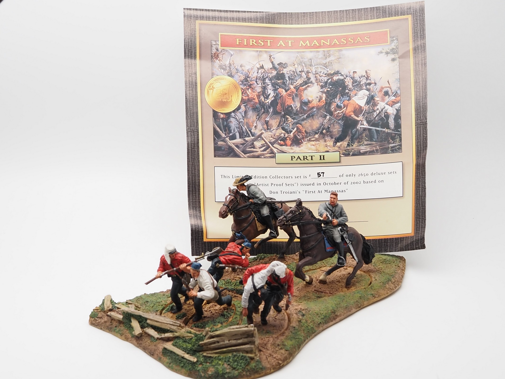 Lot 330 - A CONTE Collectibles Don Troiani's 'First at