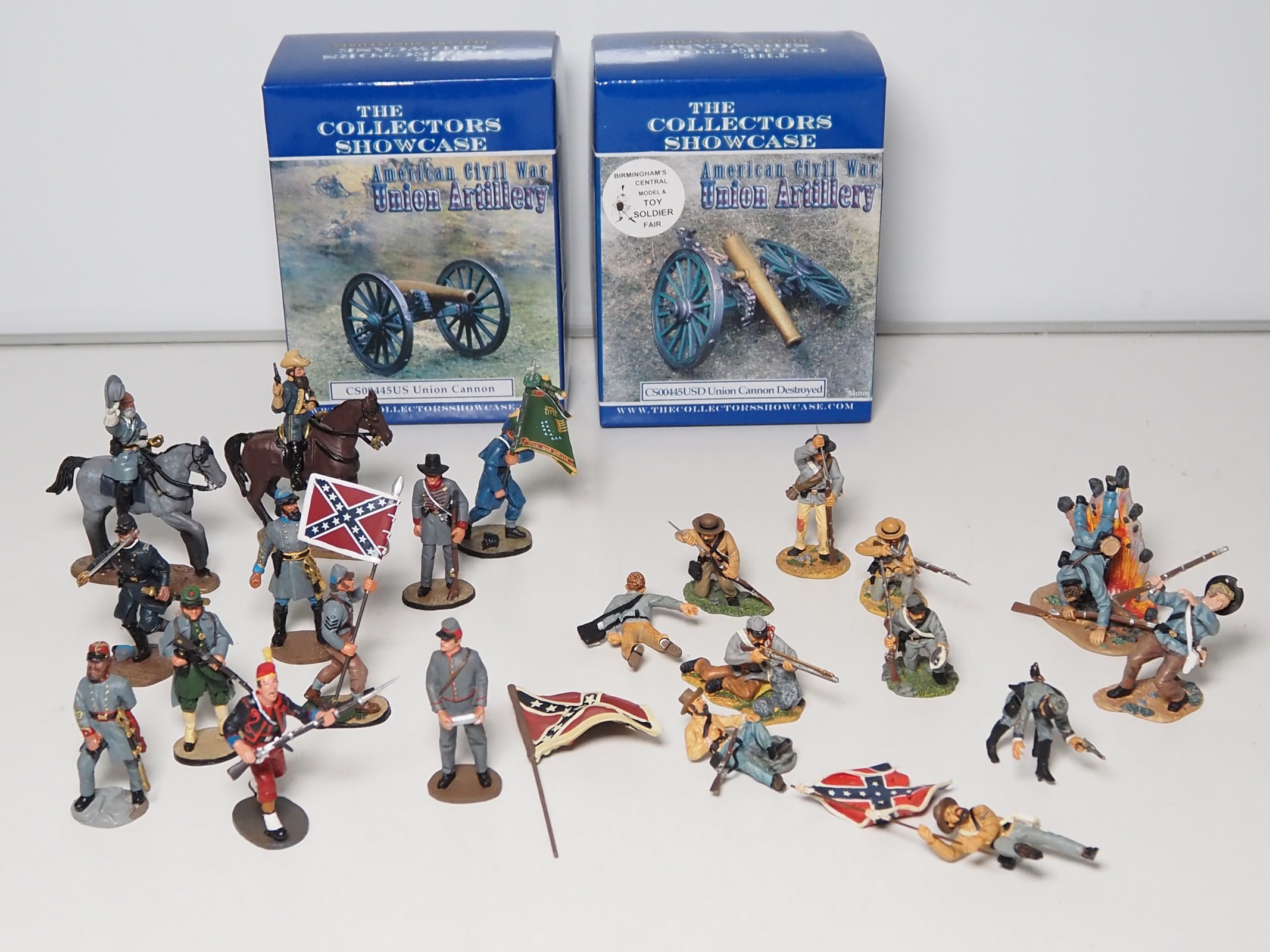 Lot 332 - A mixed group of American Civil war Figures
