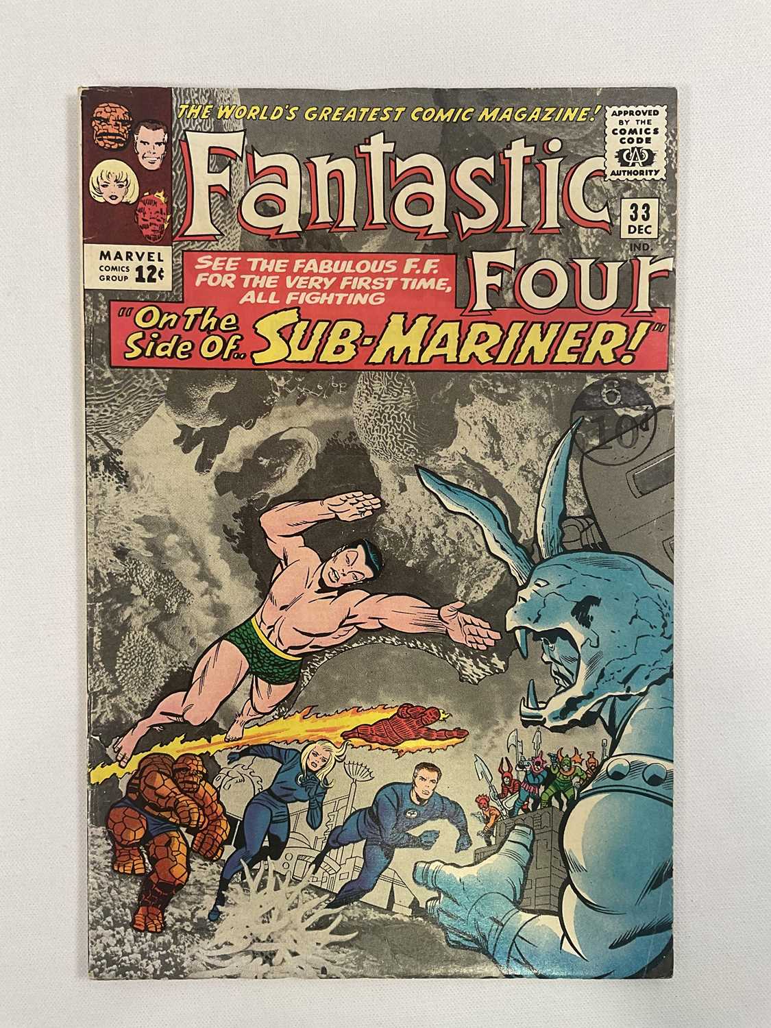Lot 436 - FANTASTIC FOUR #33 (1964 - MARVEL)