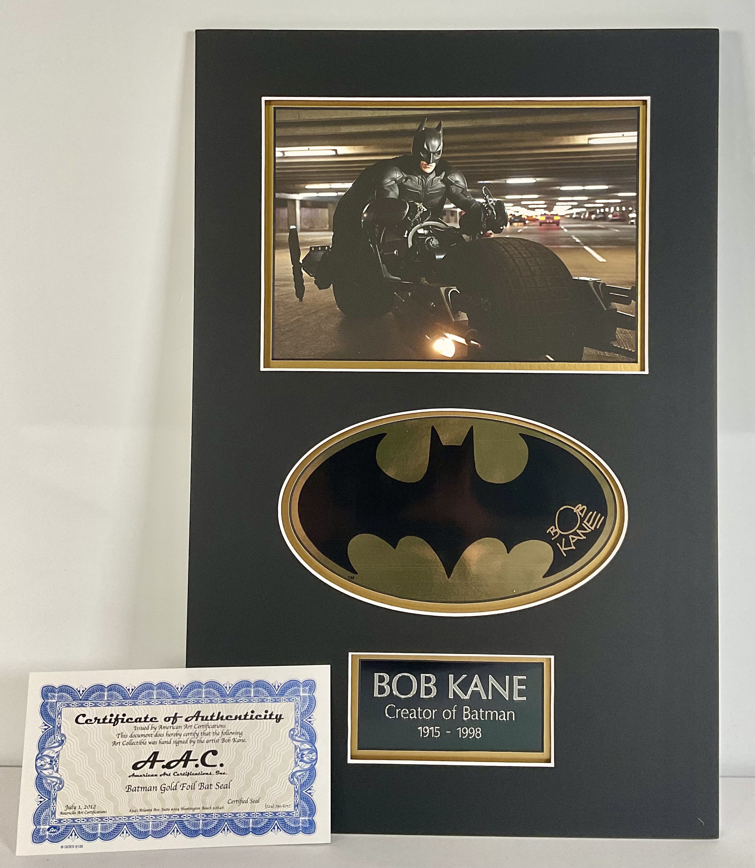 Lot 223 - BATMAN - A colour print from THE DARK KNIGHT