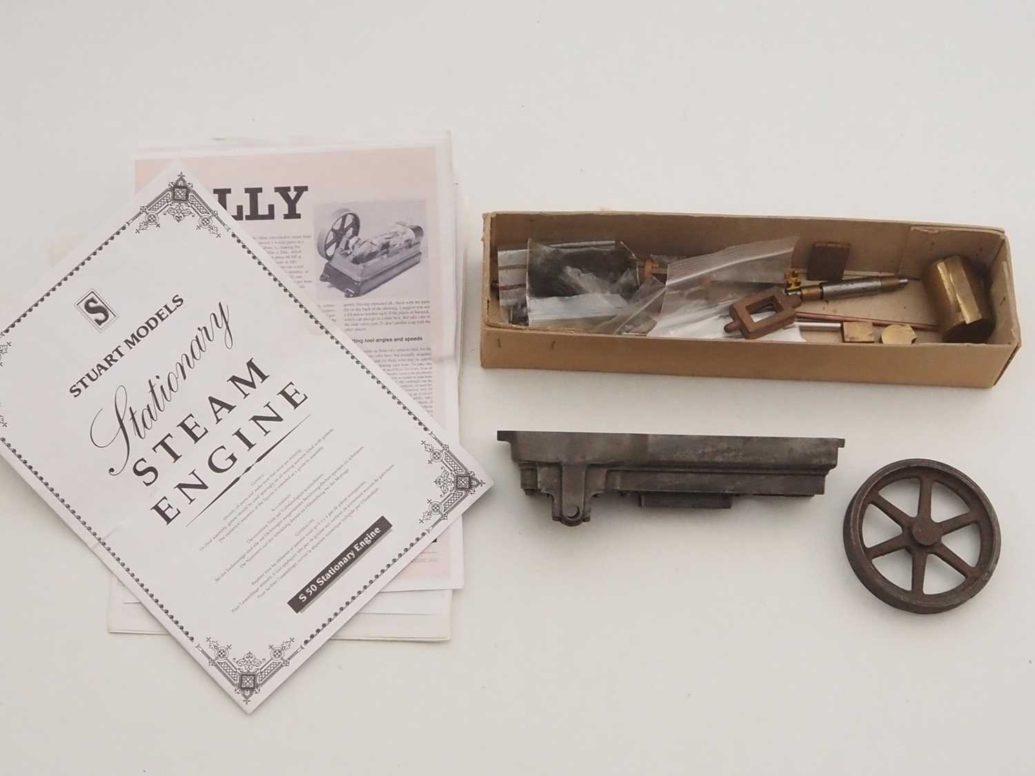 Lot 202 - A STUART MODELS cast iron and steel kit for