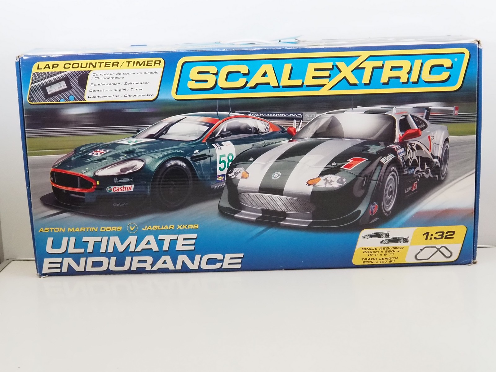 Lot 203 - A pair of modern SCALEXTRIC sets comprising