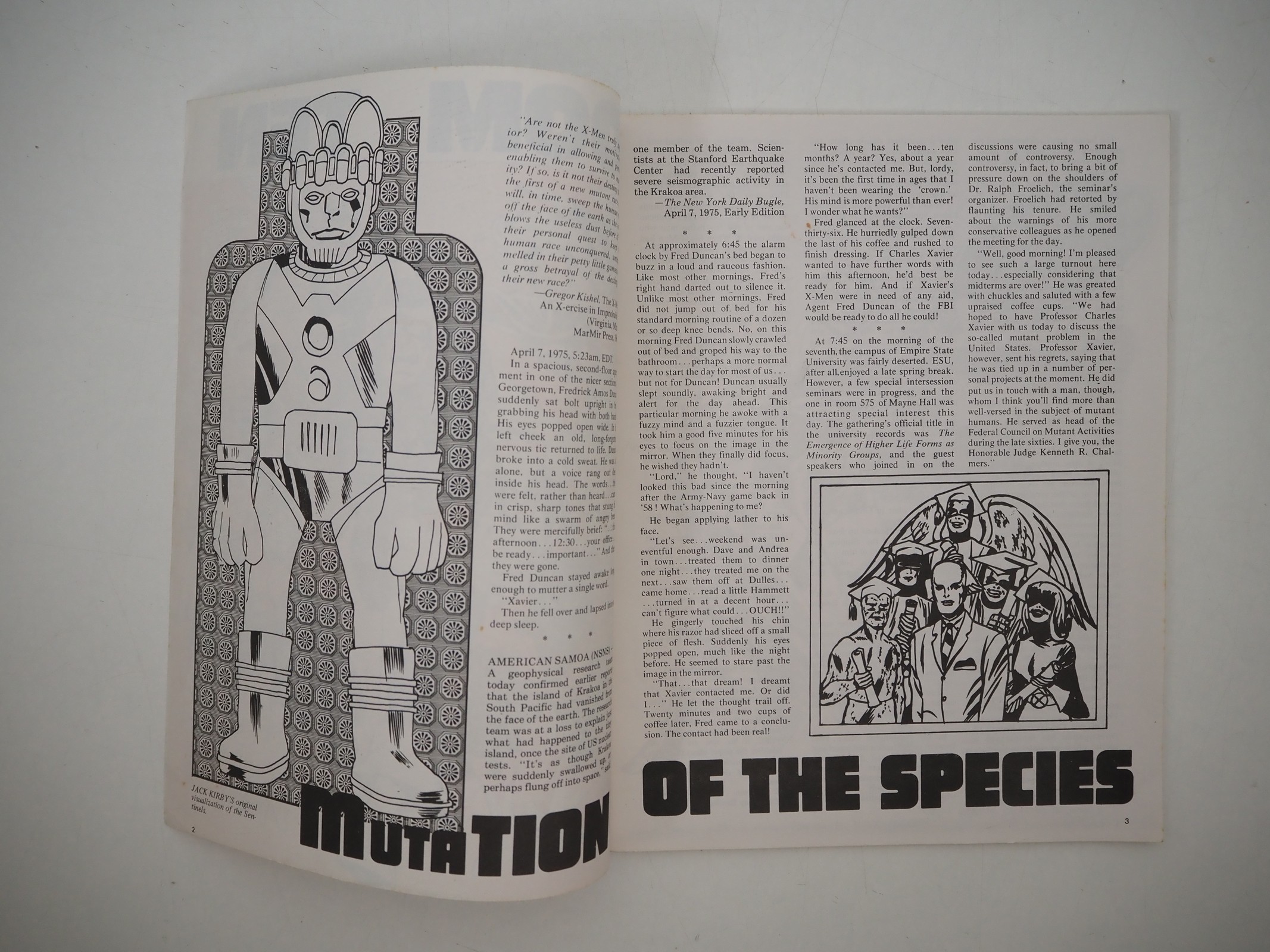 Lot 5 - FOOM MAGAZINE #10 (1975 - MARVEL) - The most