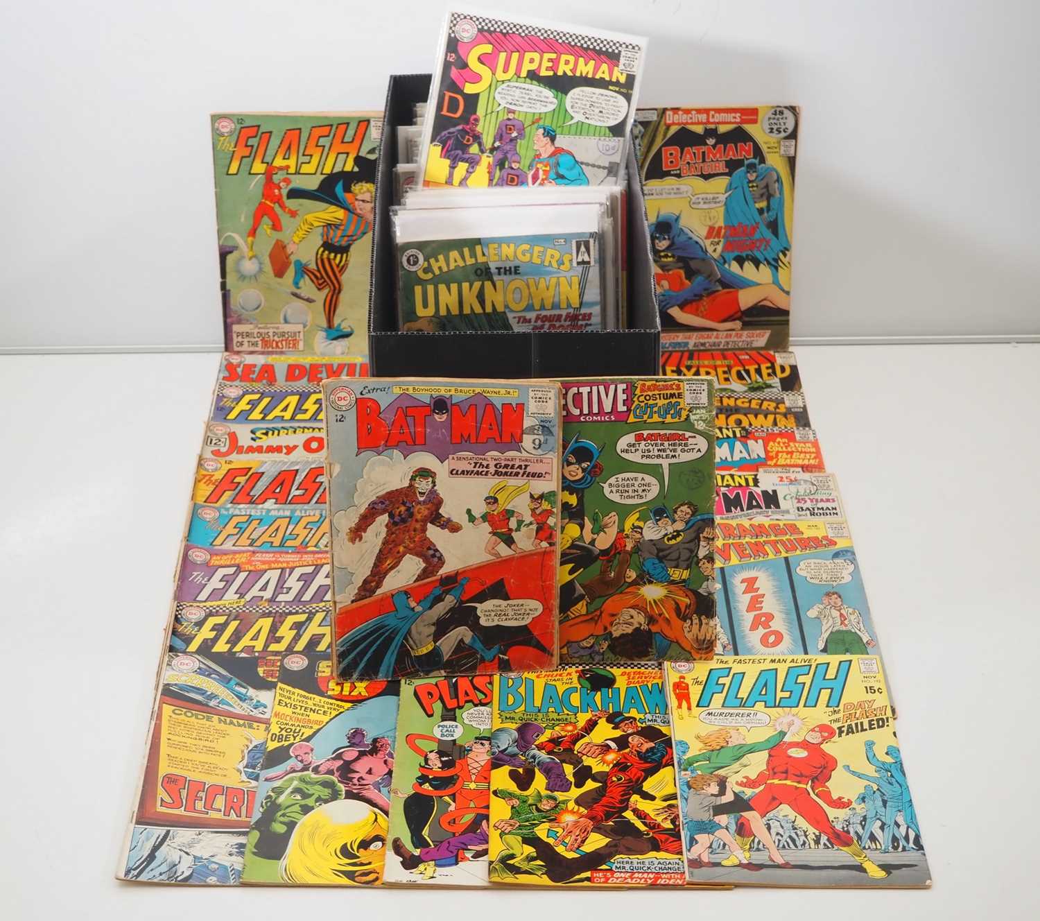 Lot 160 - DC SILVER AGE LOT (81 in Lot) - Lower grade
