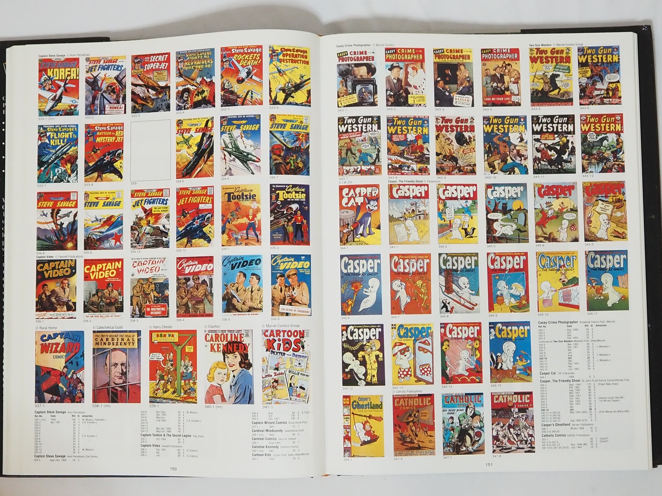 Lot 319 - THE PHOTO-JOURNAL GUIDE TO COMIC BOOKS: