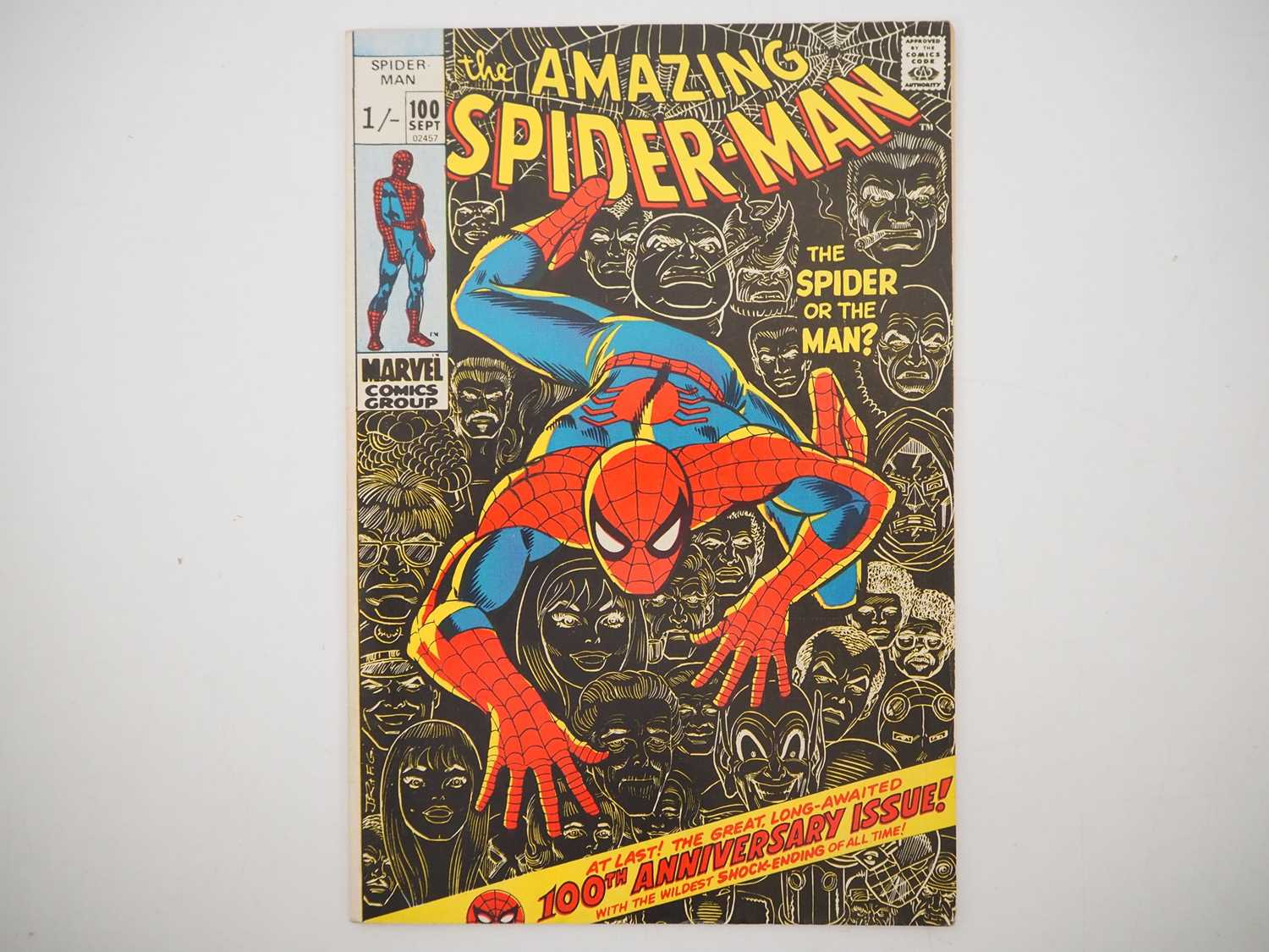 Lot 480 - AMAZING SPIDER-MAN #100 (1971 - MARVEL - UK